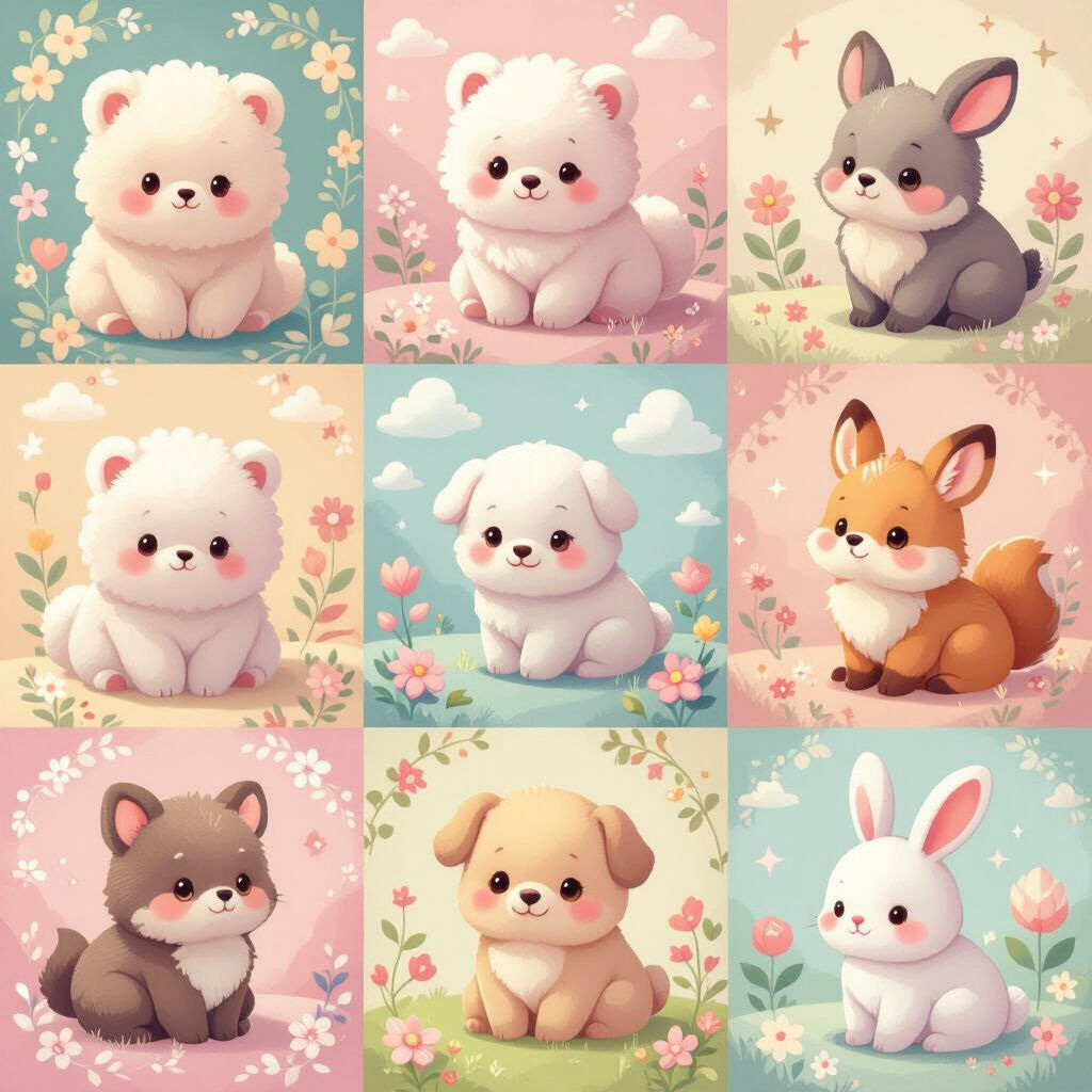 Cute Wallpaper - Adorable AI Art For Your Devices