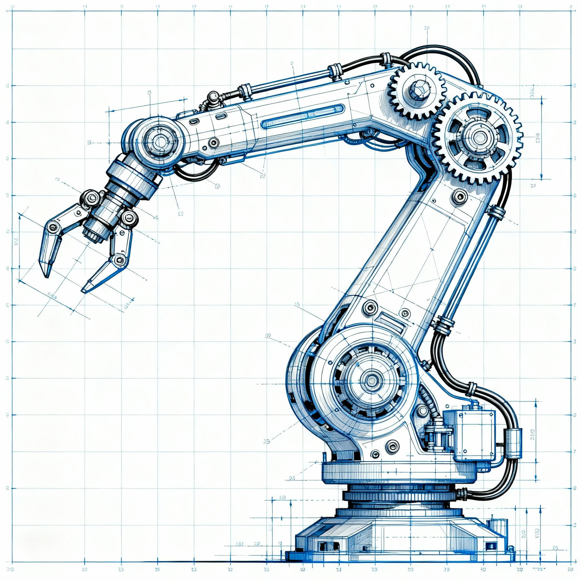 Assembly Drawing Examples - AI Generated Visuals