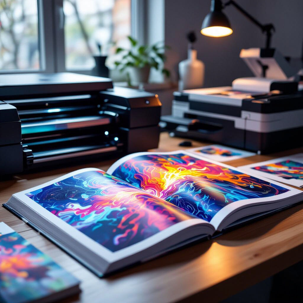 Art Book Printing - AI Generated Art For Your Books