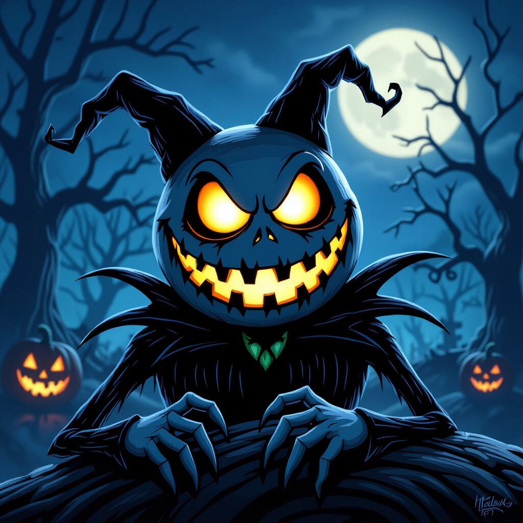 Oogie Boogie Wallpaper - Get Spooky AI Art
