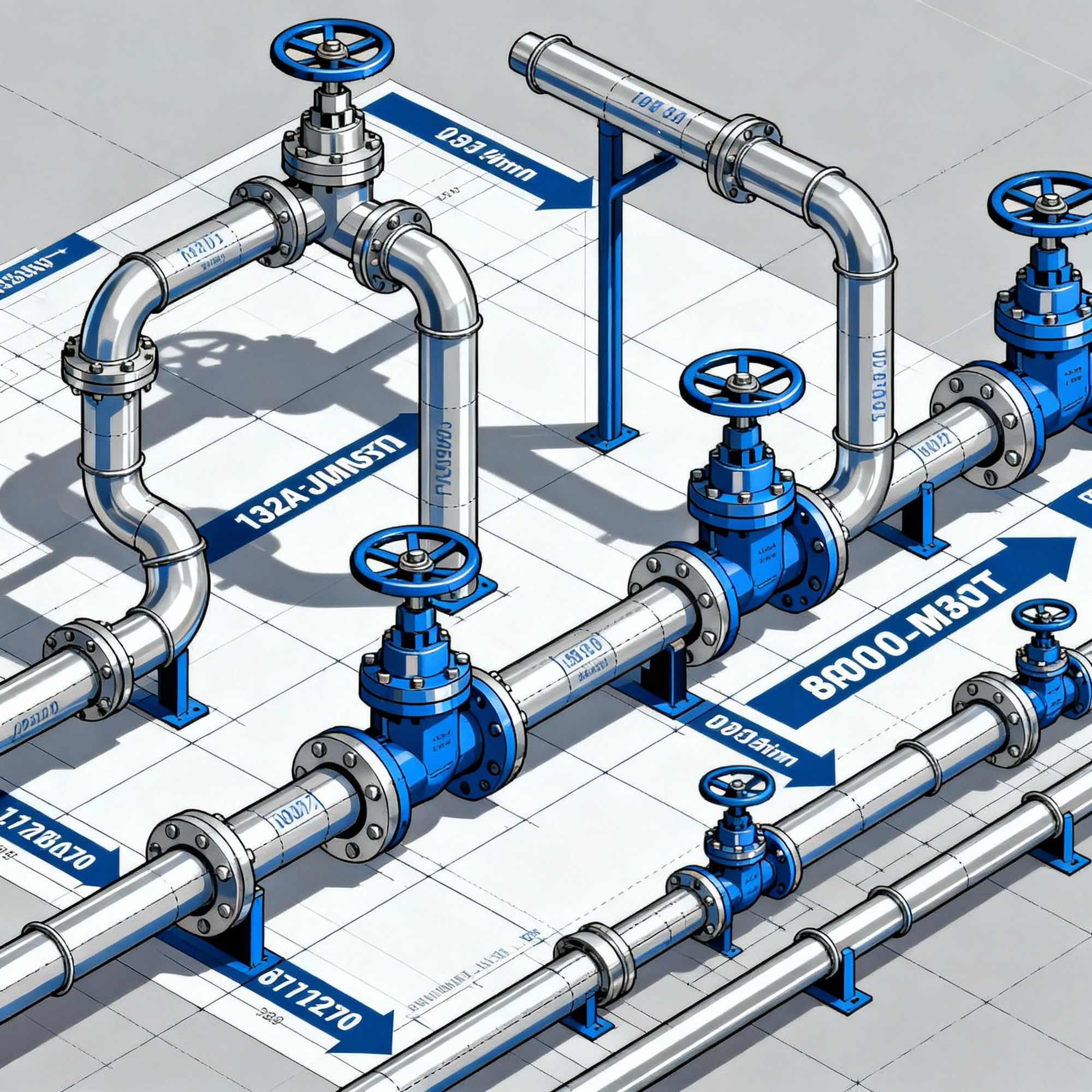Piping Isometric Drawings Gallery - AI Generated Art