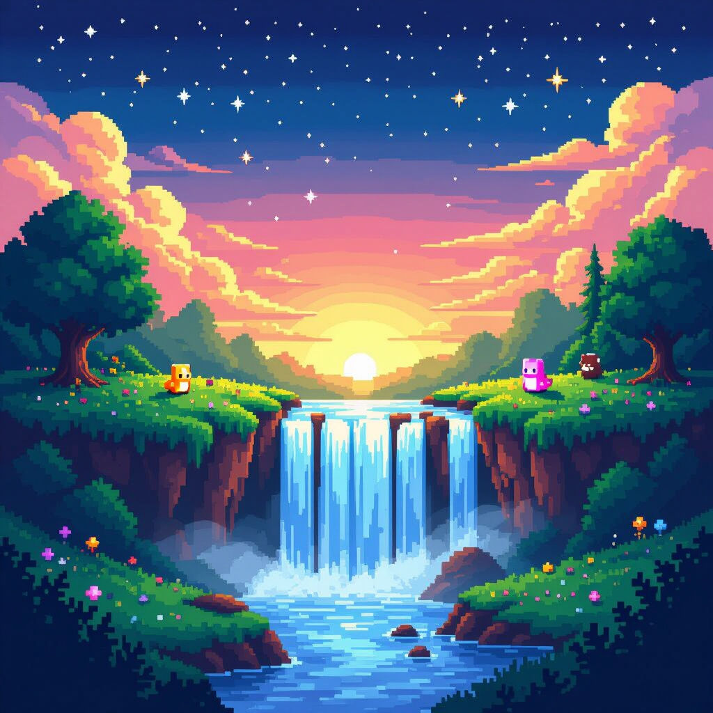Pixel Wallpaper Gifs - Create Animated Pixel Art Wallpapers