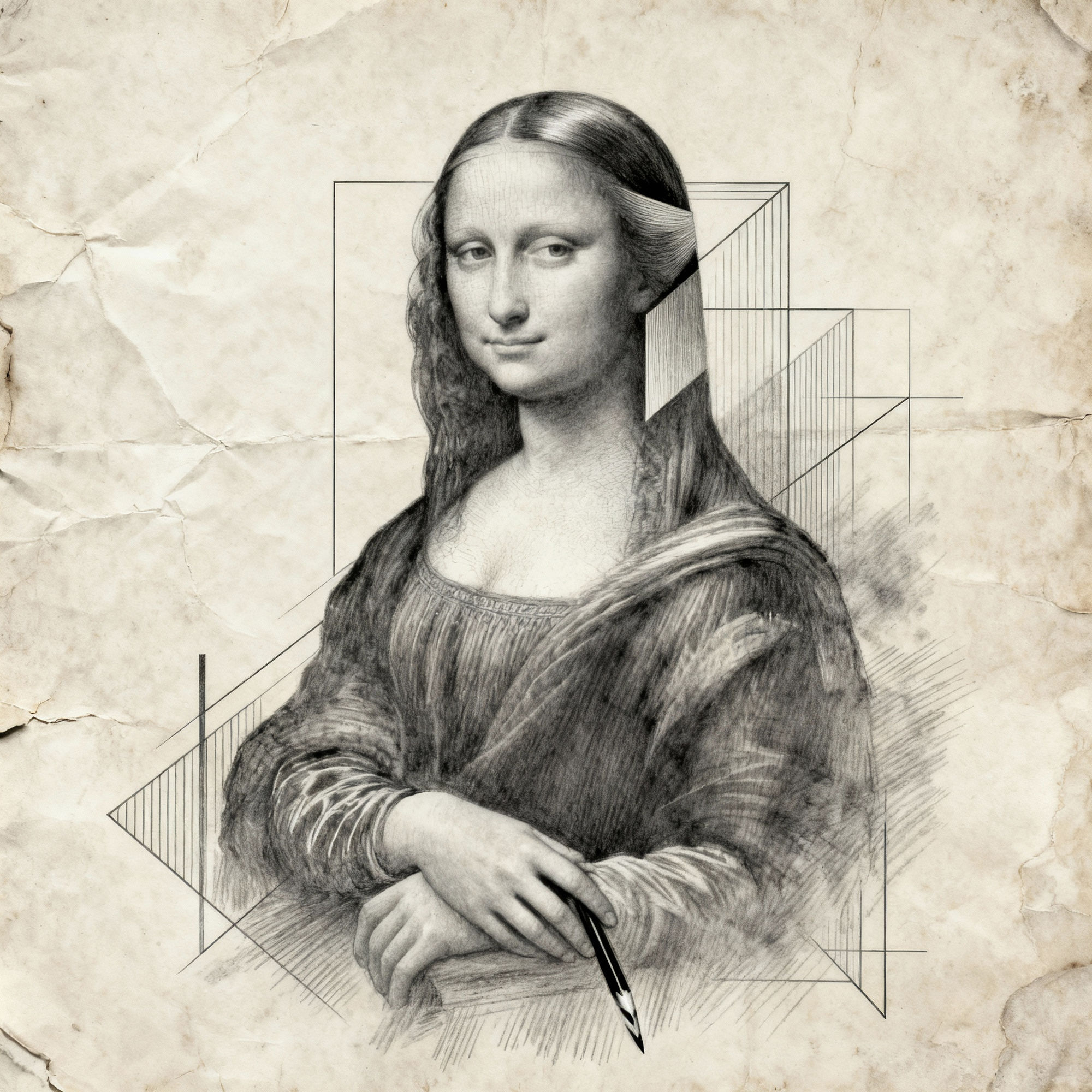 Mona Lisa Drawing - Create Your Own AI Art