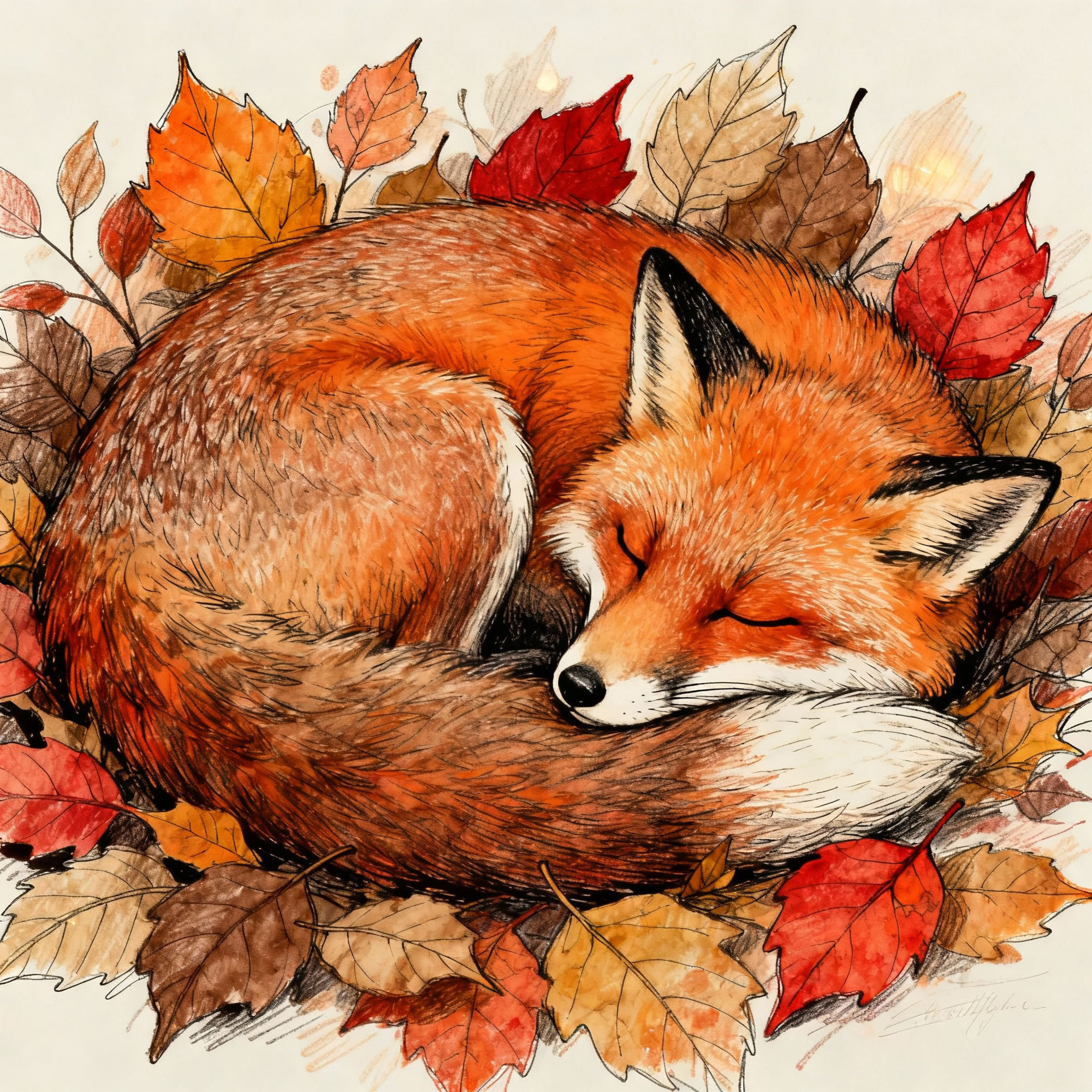 Fox Drawings - Create Your Own AI Fox Art