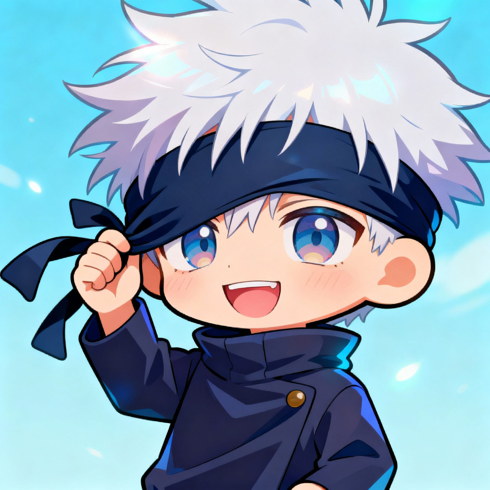 Chibi Gojo Drawings - AI Generated Fan Art