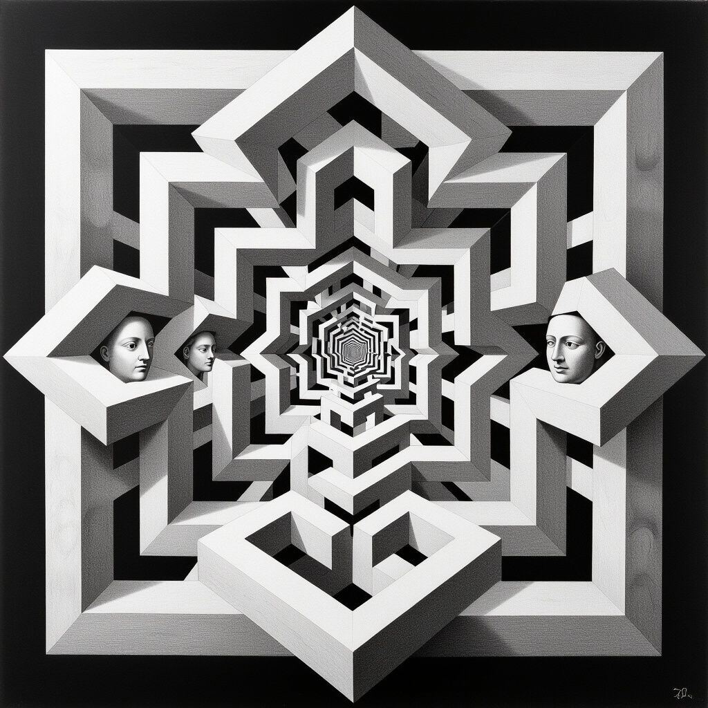 Optical Illusion Drawings - Create Mind-bending Art With AI