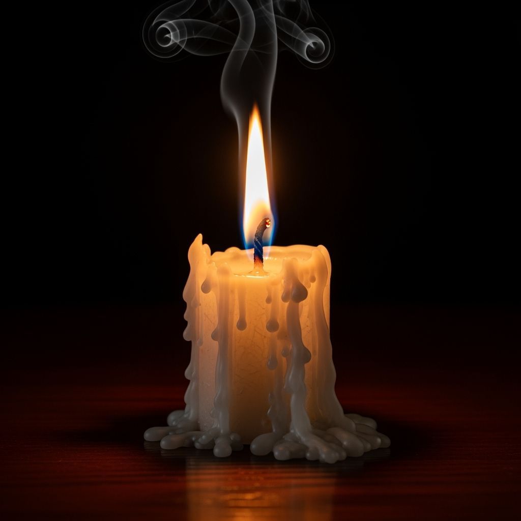 Create A Candle Drawing With AI