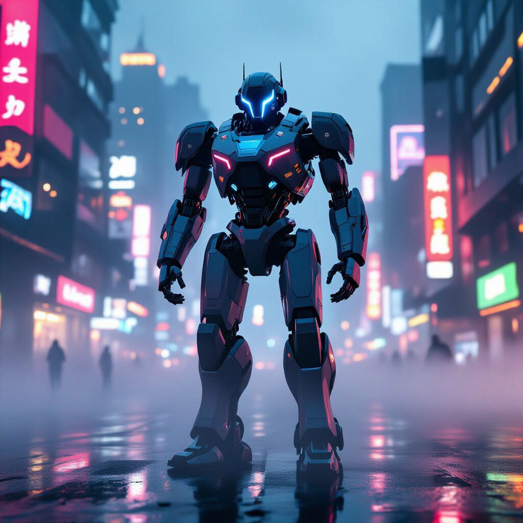 Robot Pictures - AI Generated Art Gallery