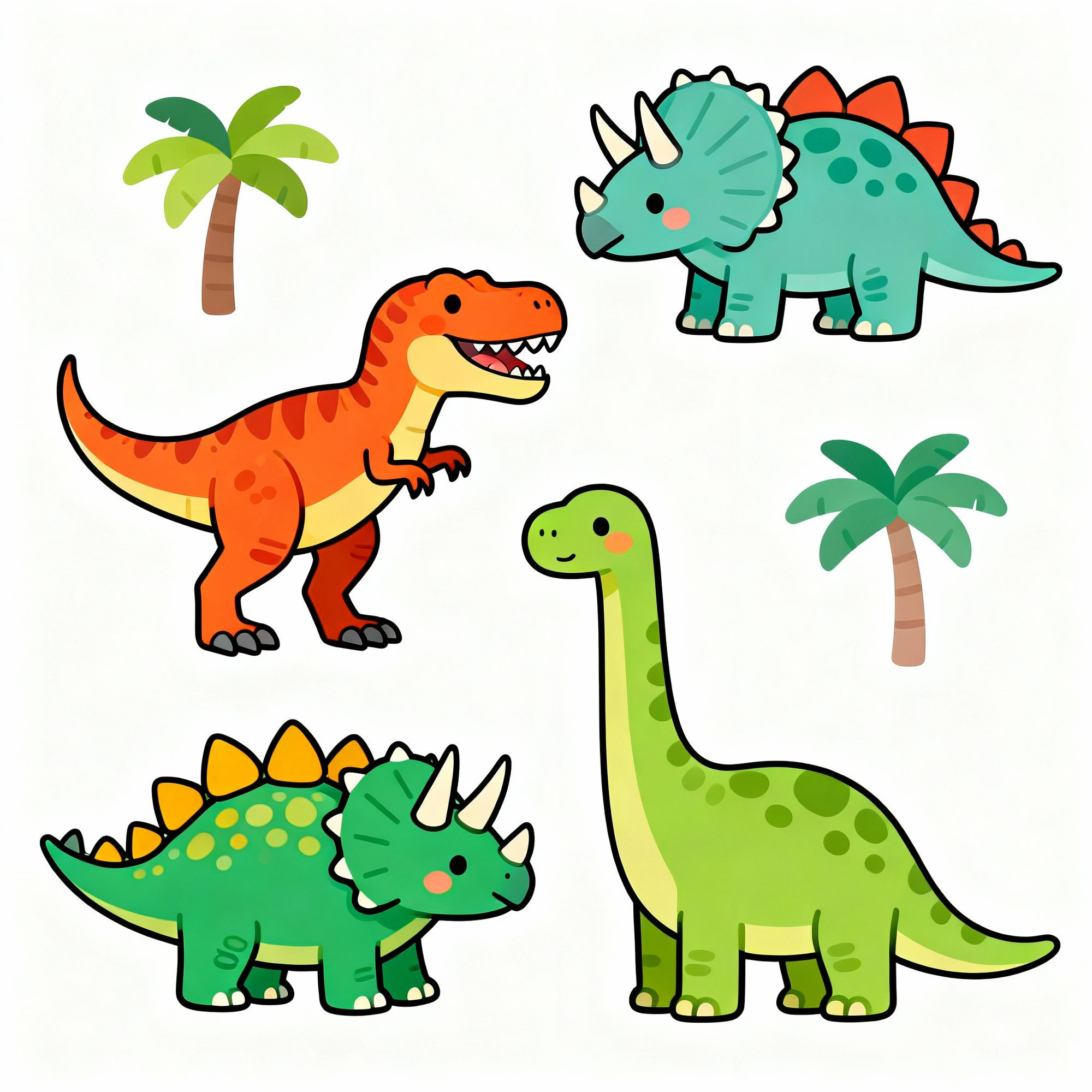 Simple Dinosaur Drawings - Create Cute Dinosaur Art With AI