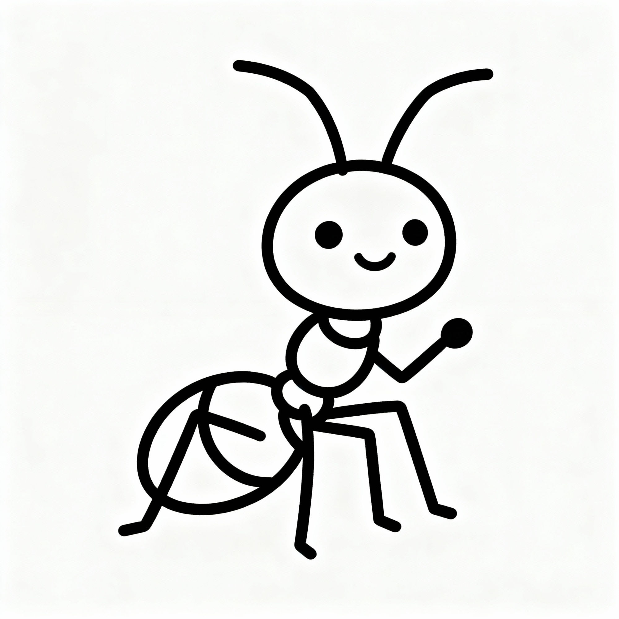 Easy Ant Drawings - Simple & Cute AI Art