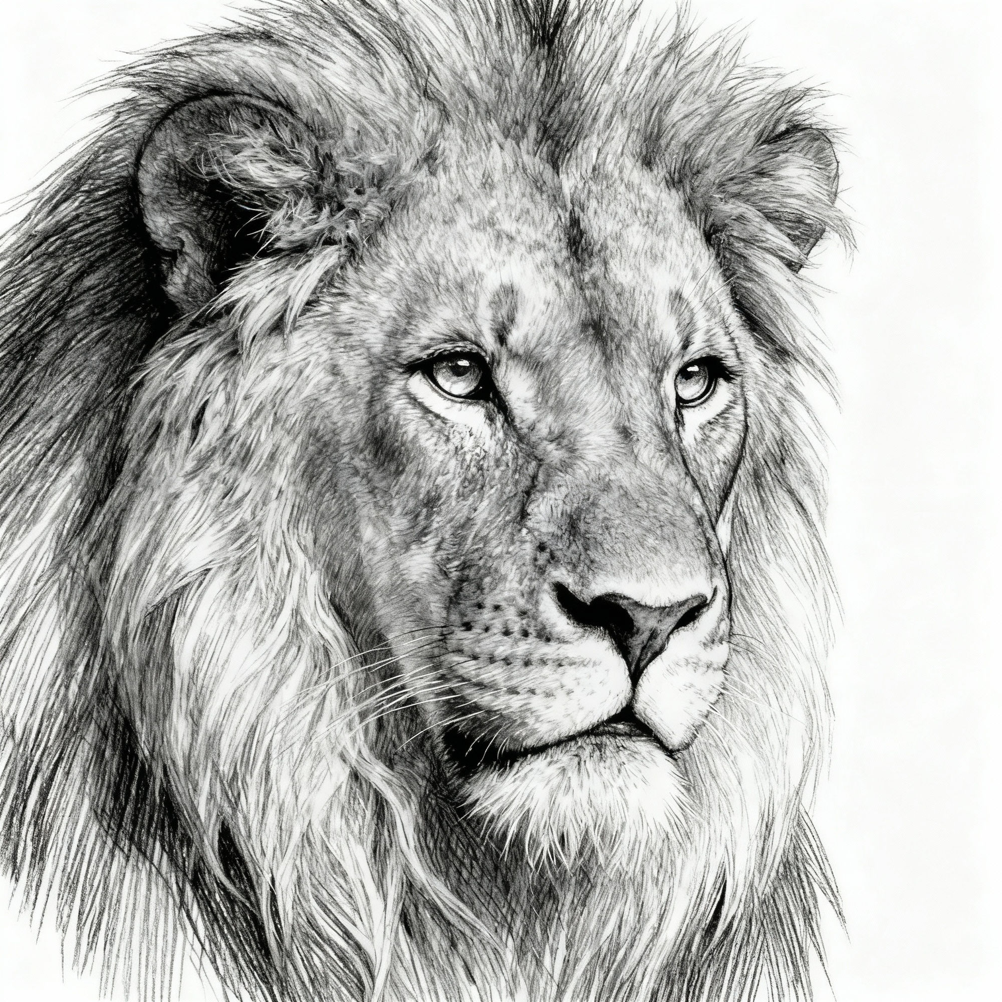 Pencil Sketch Art - AI Generated Drawings