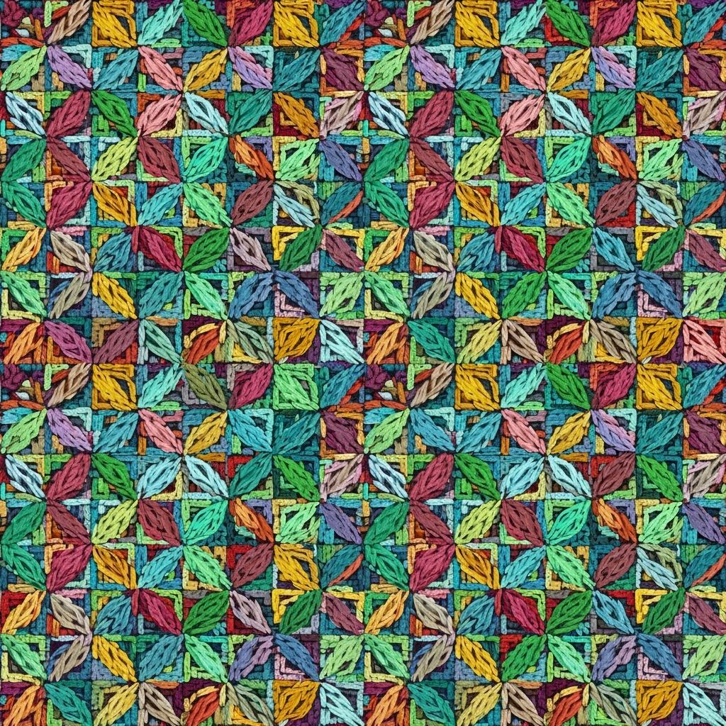 Create Stitch Background Wallpapers With AI