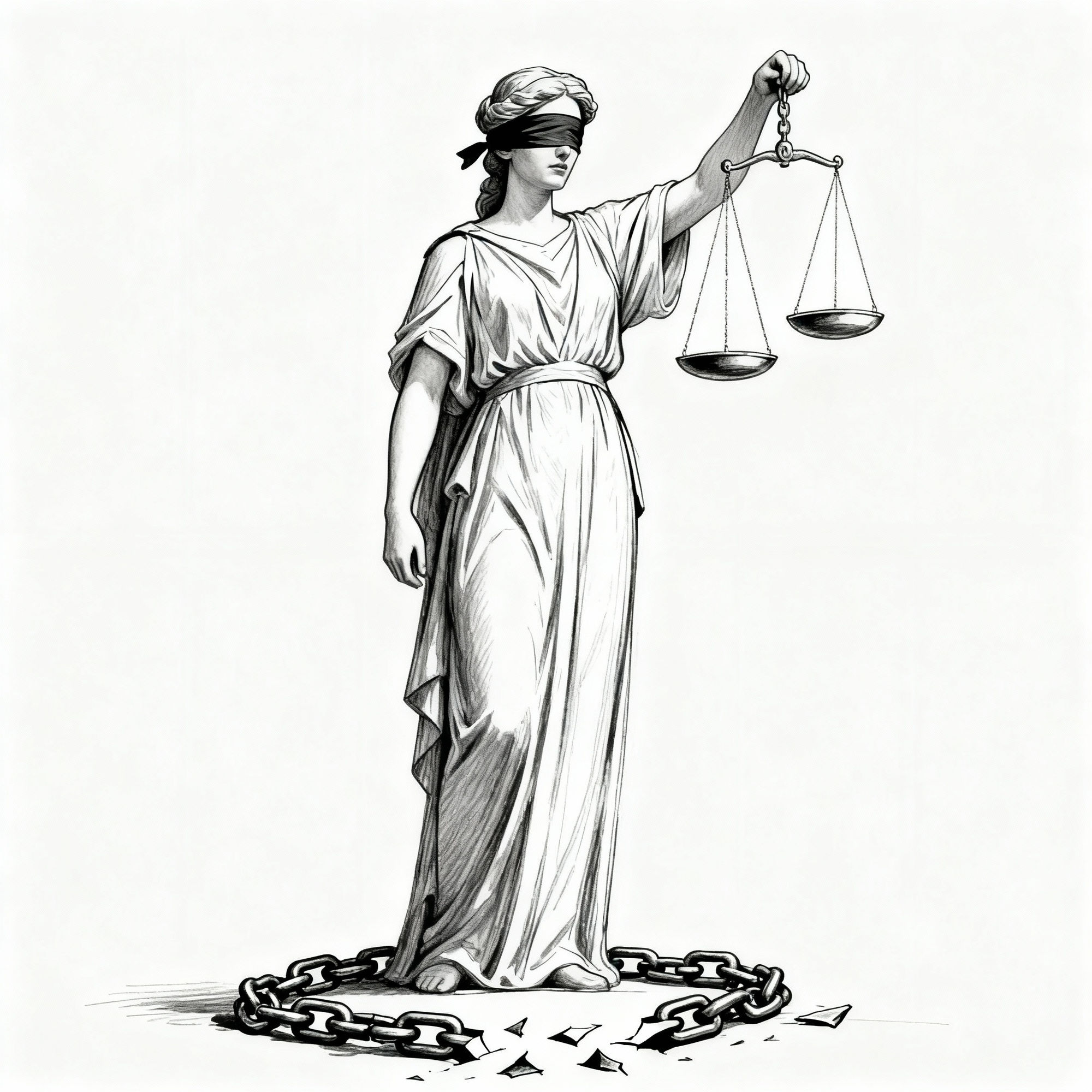 Eighth Amendment Drawings - AI Generated Art