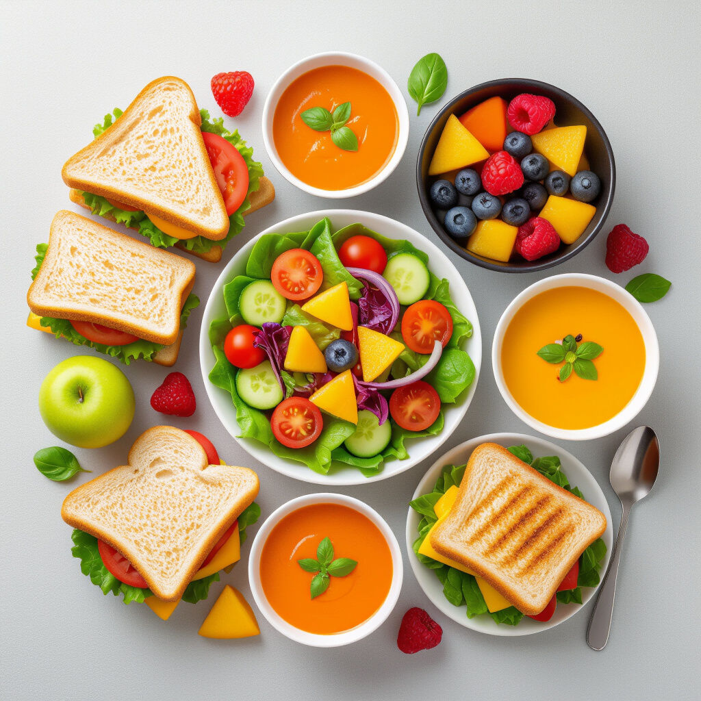 Lunch Clip Art - AI Generated & Free To Use