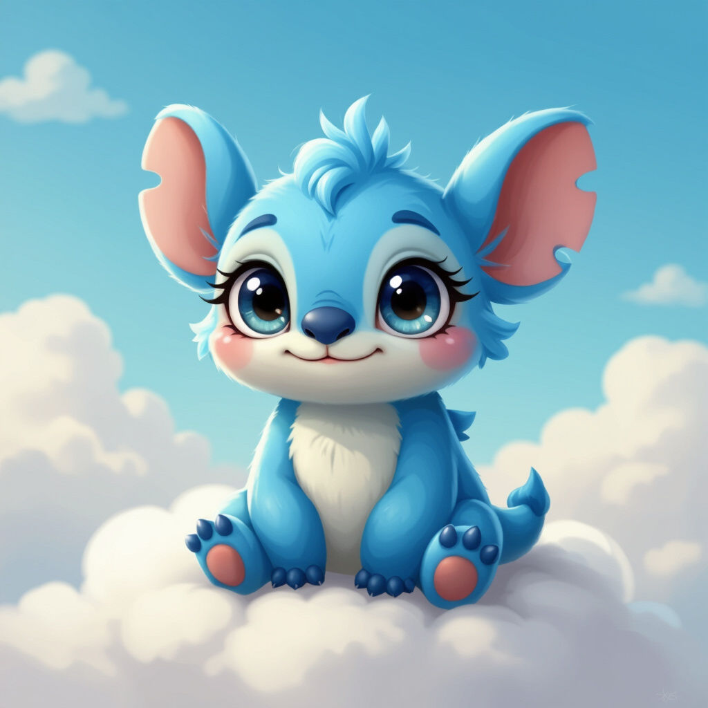 Cute Blue Wallpapers - AI Generated