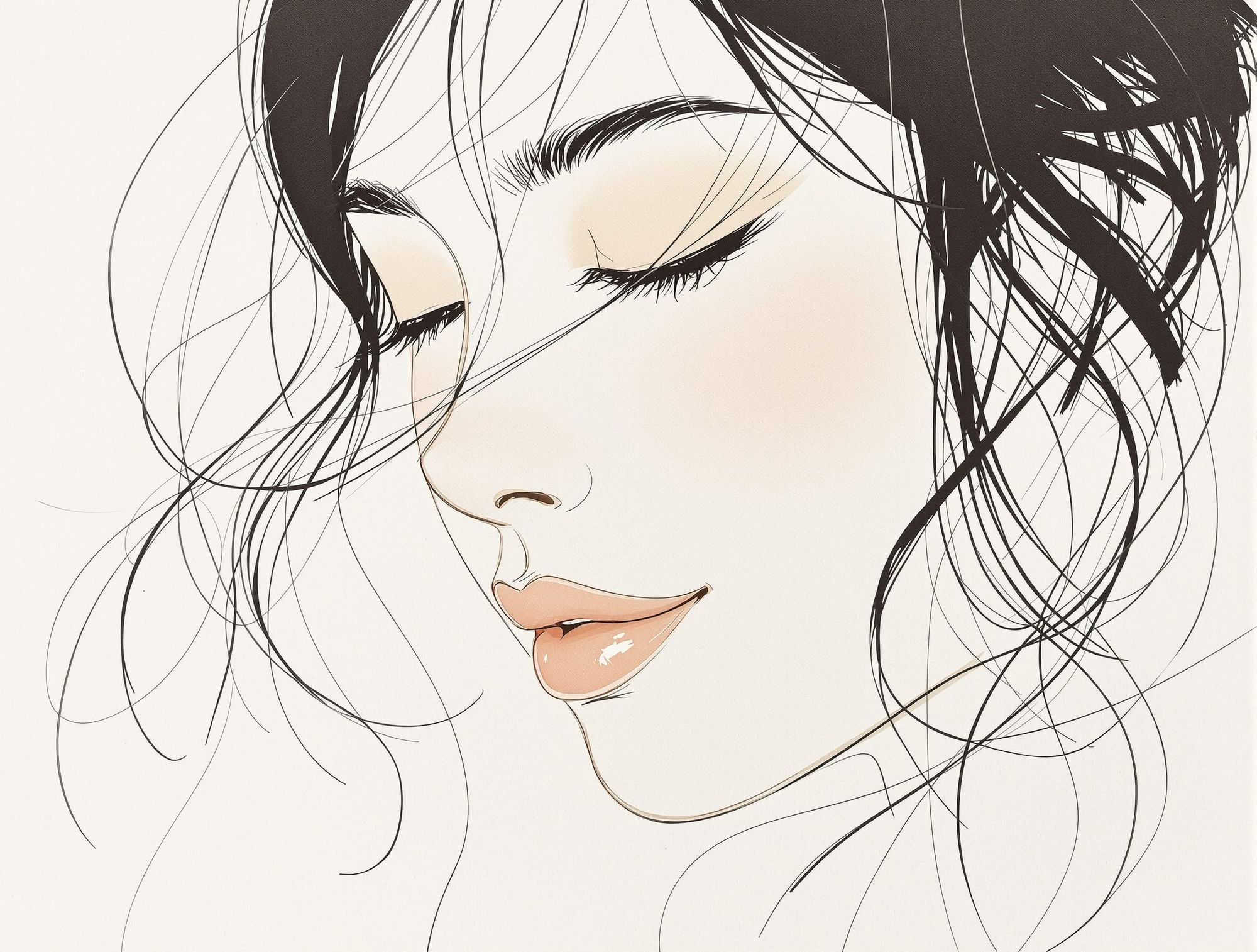 Elegant Line Drawing Tutorials And Examples