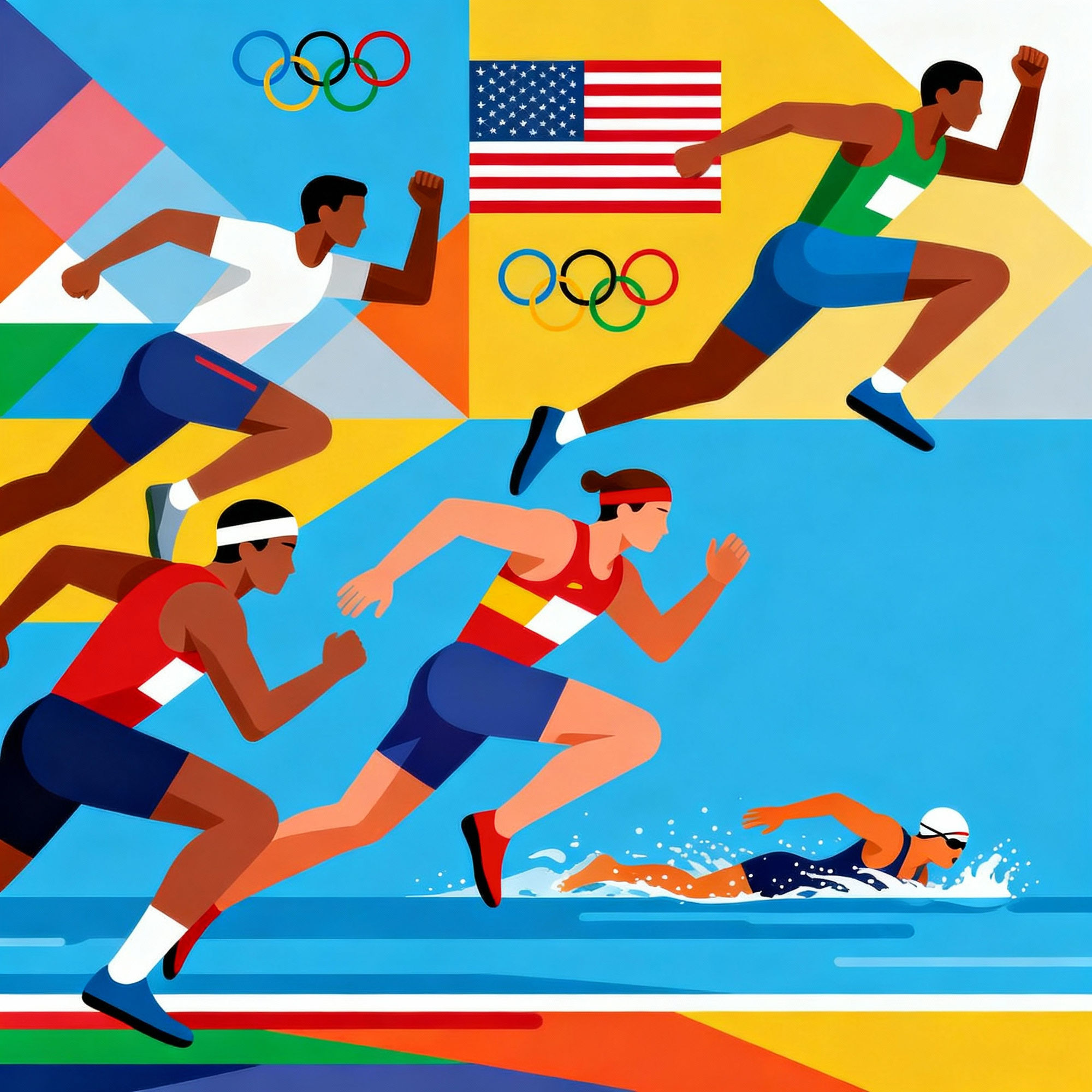 Olympic Clip Art - Create Your Own Sports Graphics