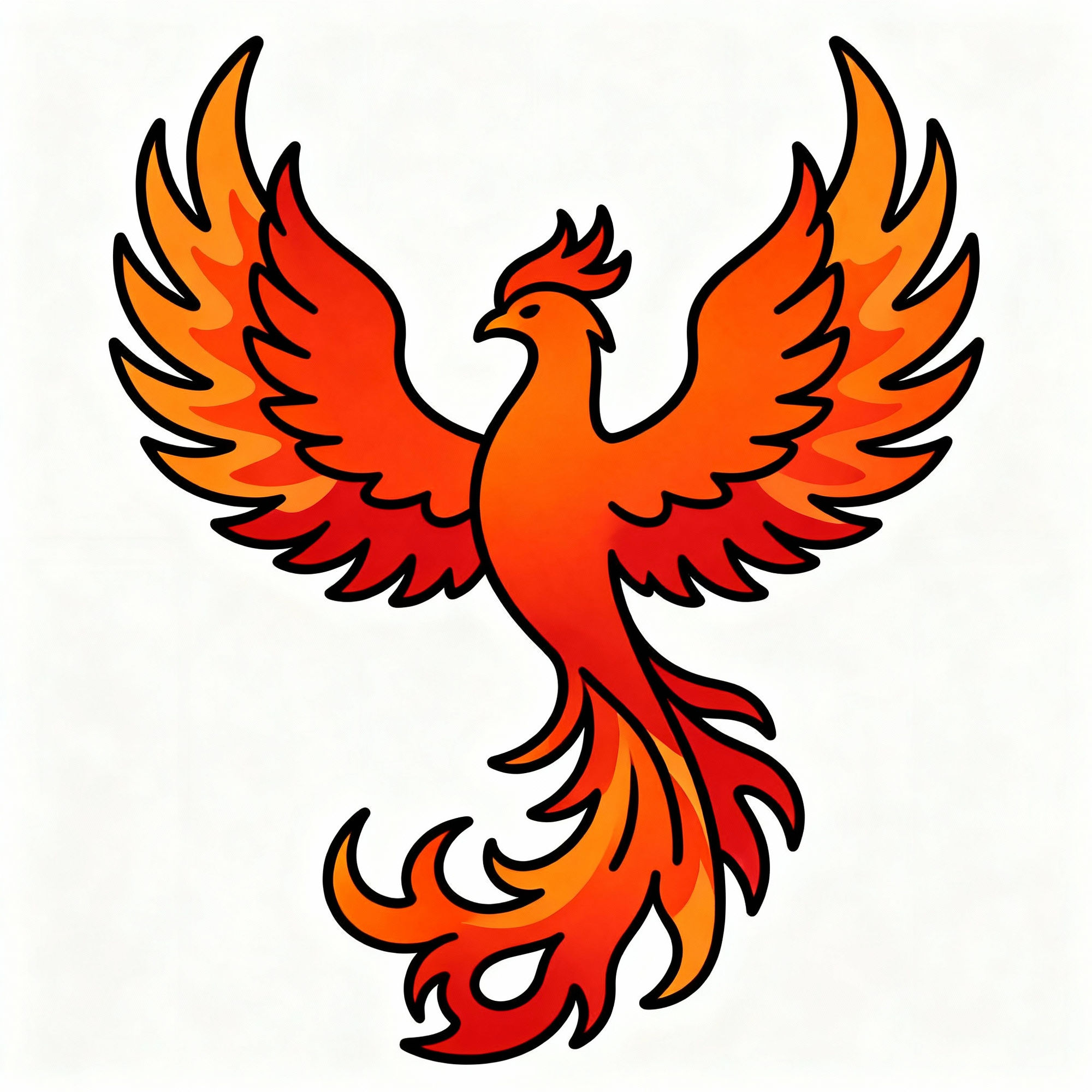 Phoenix Drawing Easy - AI Art Generator