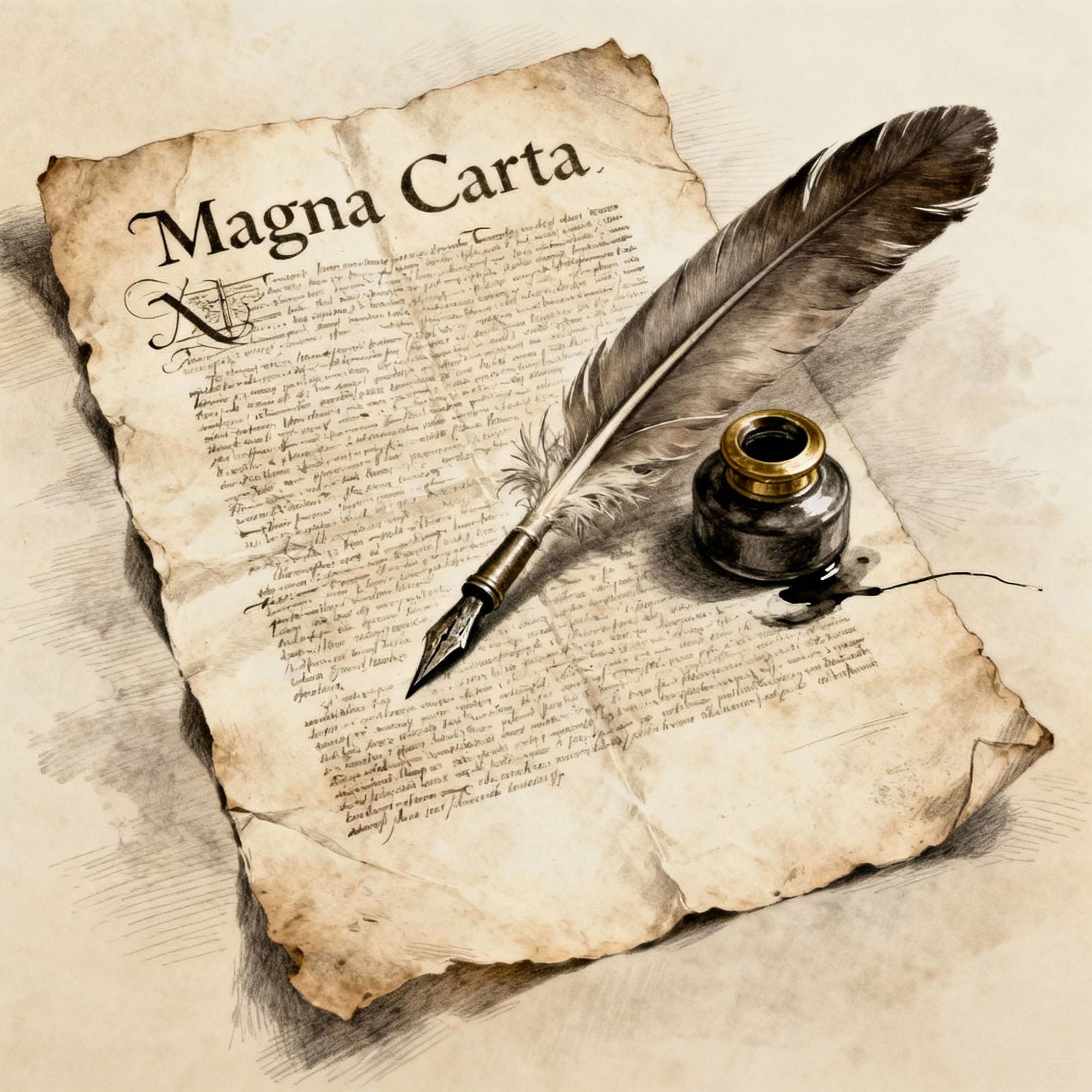 Magna Carta Drawings - Create Your Own AI Art