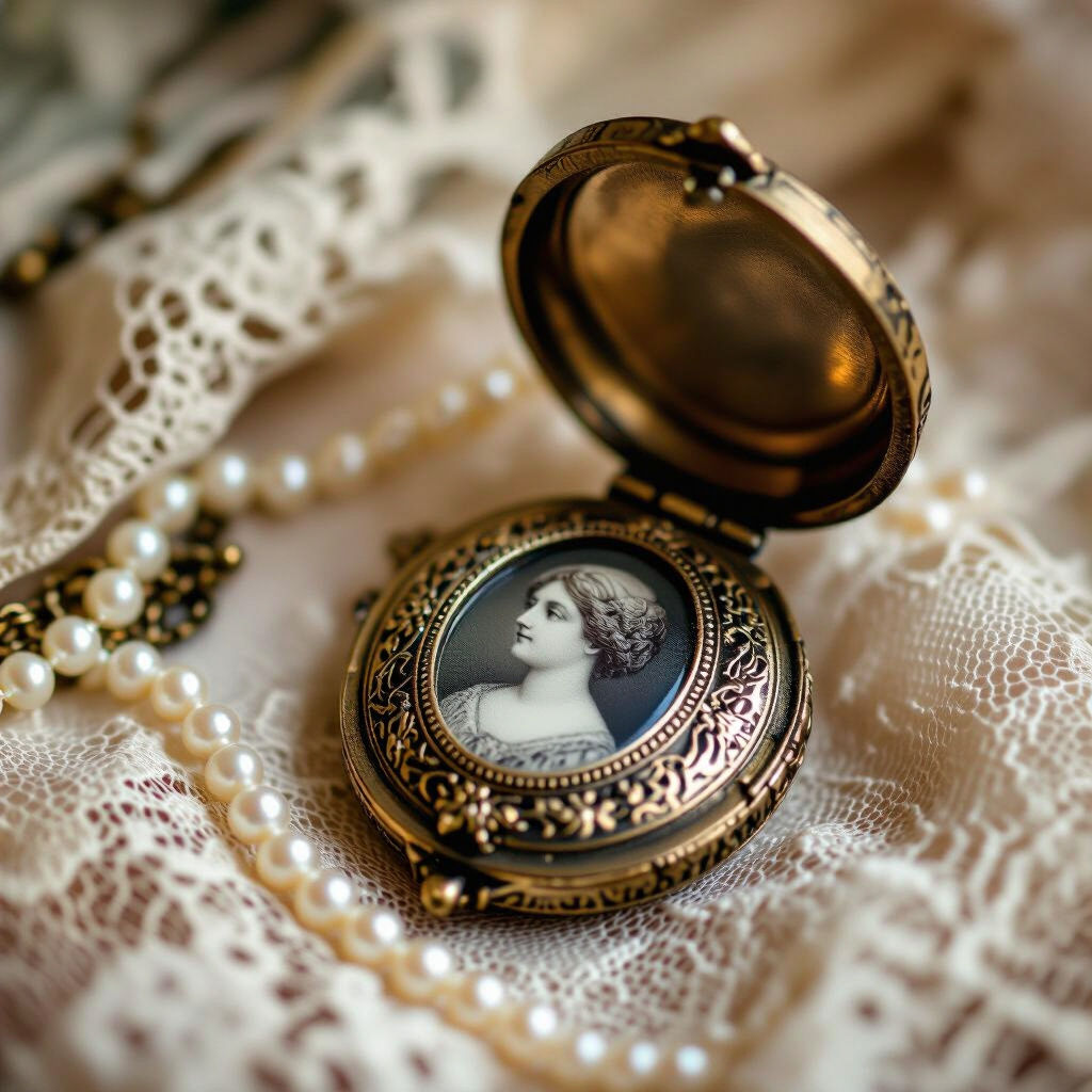 Locket With Picture Art - Create Yours With AI