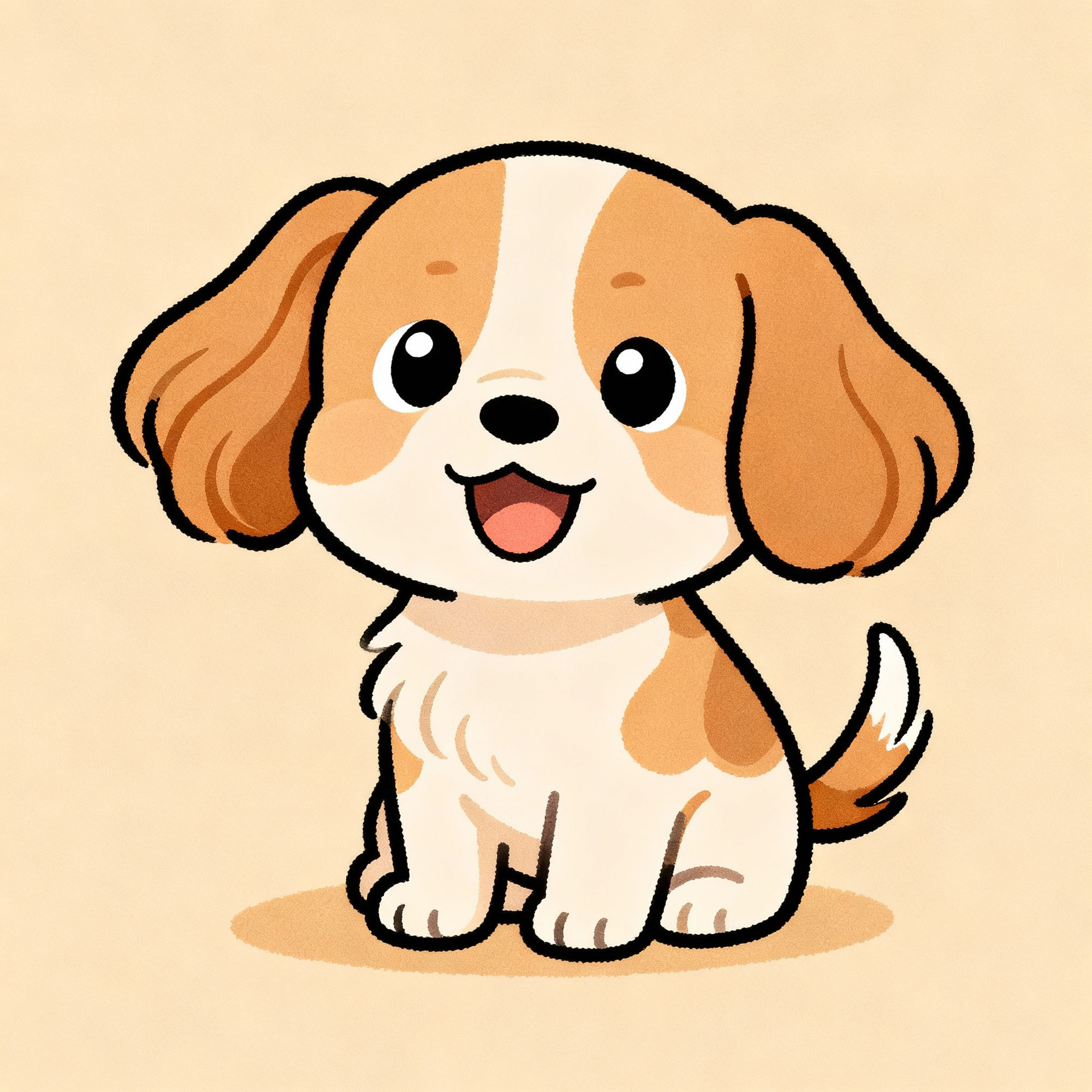 Easy Cute Dog Drawings - AI Art Gallery