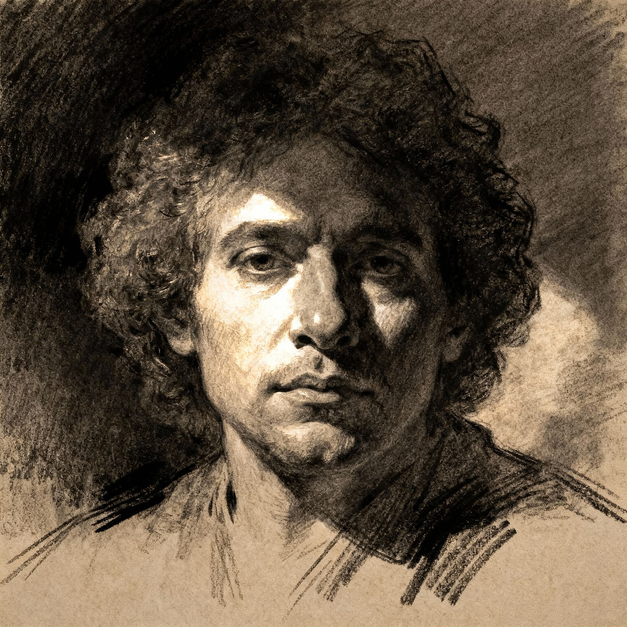 Rembrandt Drawings - AI Art Gallery