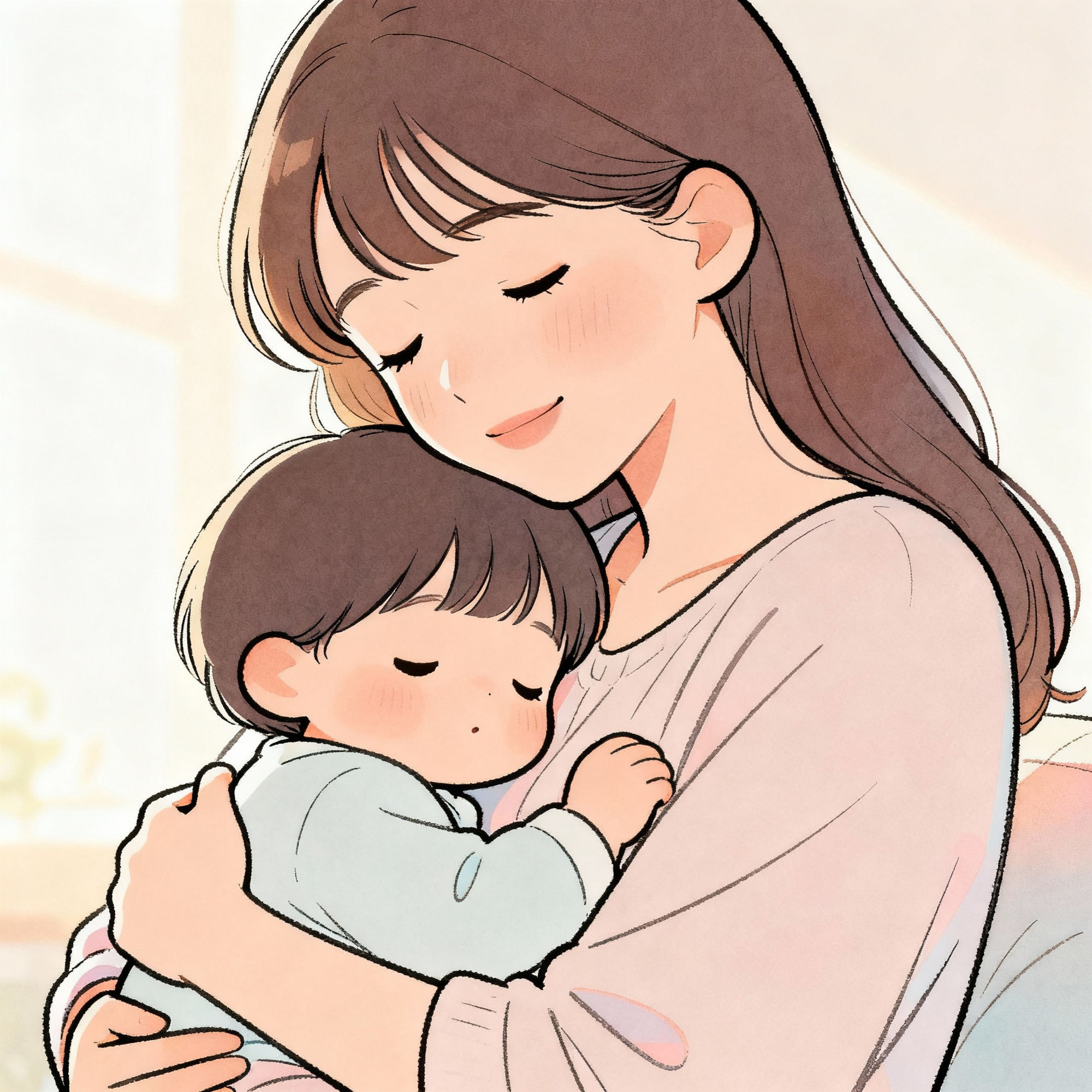 Easy Mother Drawing Gallery - Create Simple Mother Drawings With AI