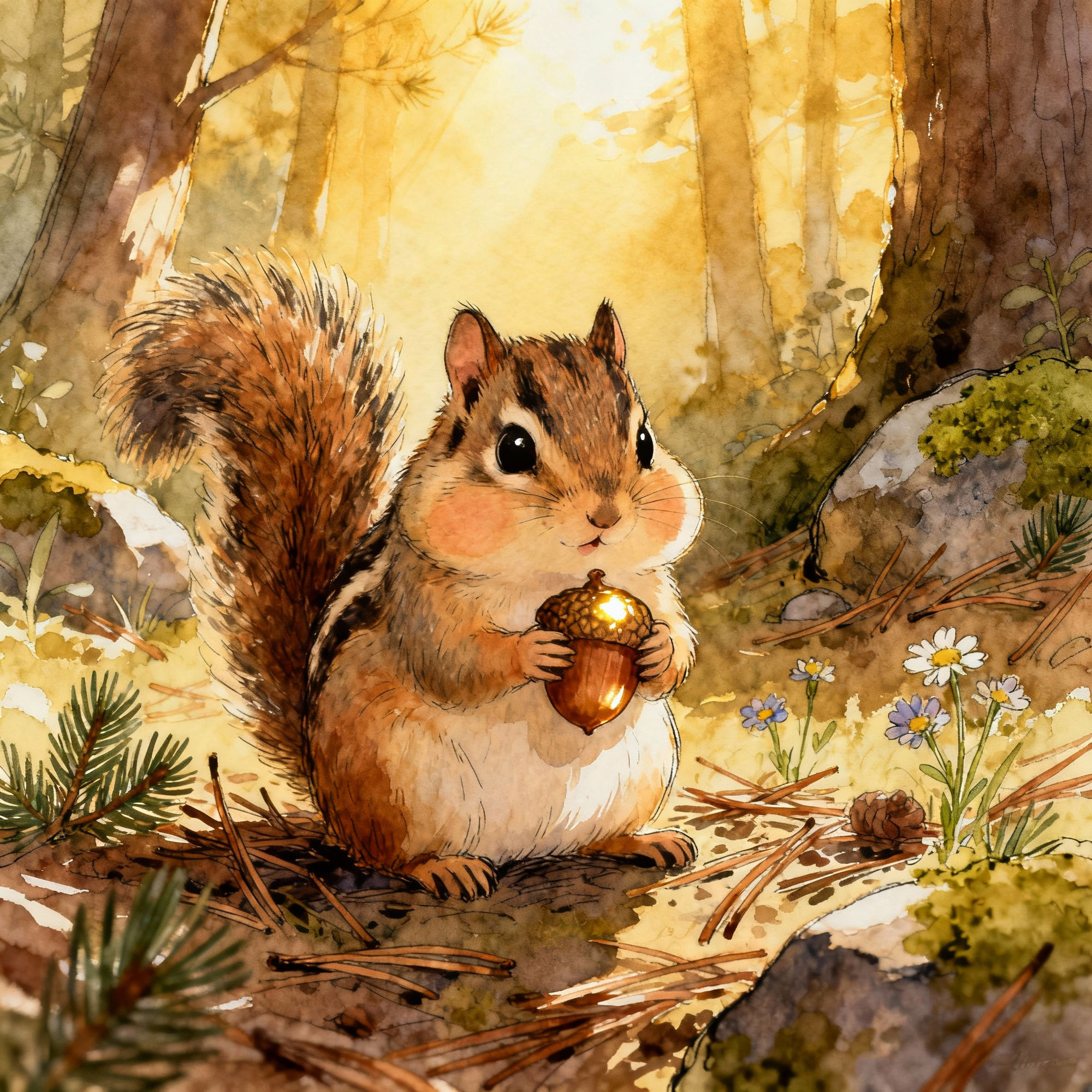 Drawing Chipmunk Art - Create Your Own With AI