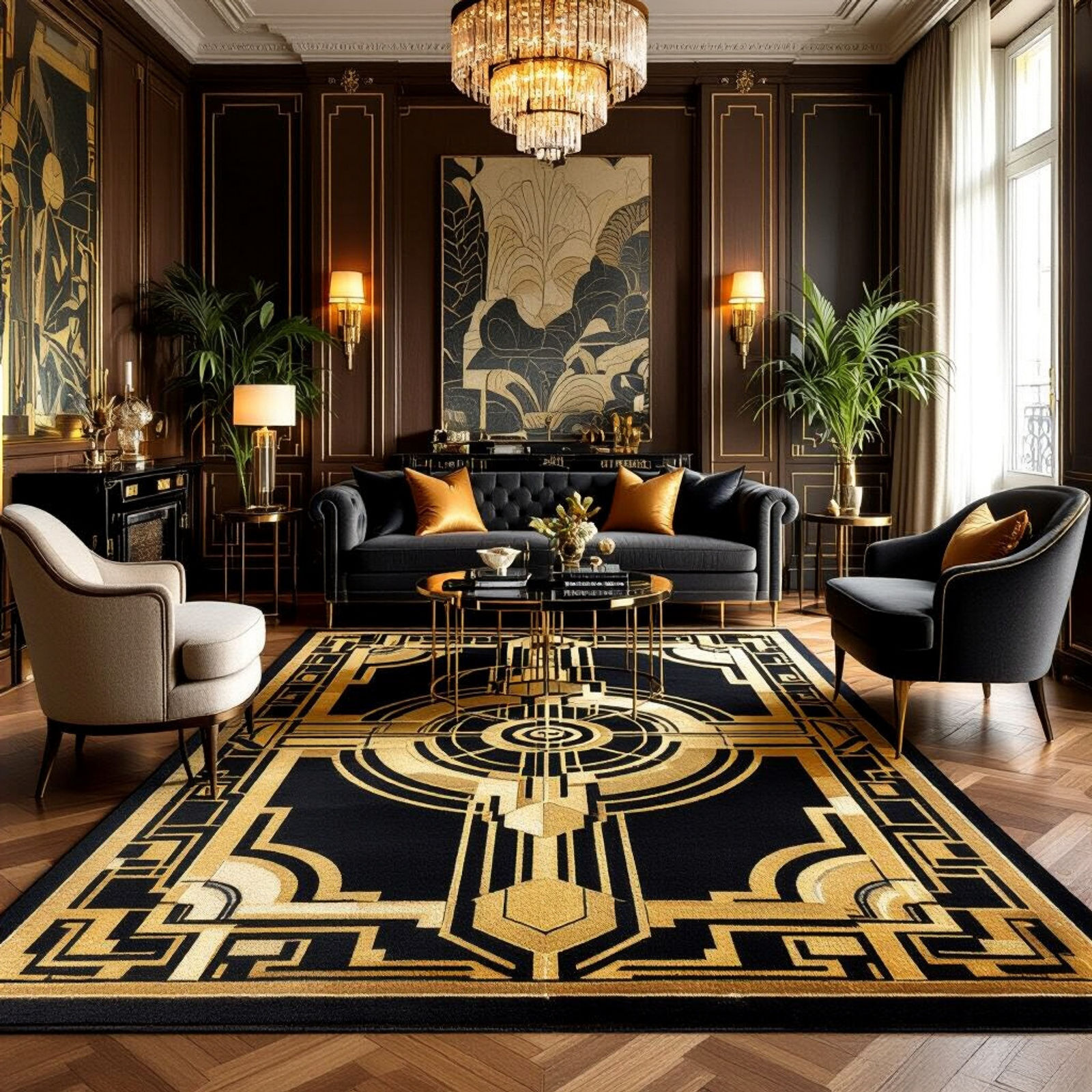 Art Deco Rugs - Create Unique Designs With AI