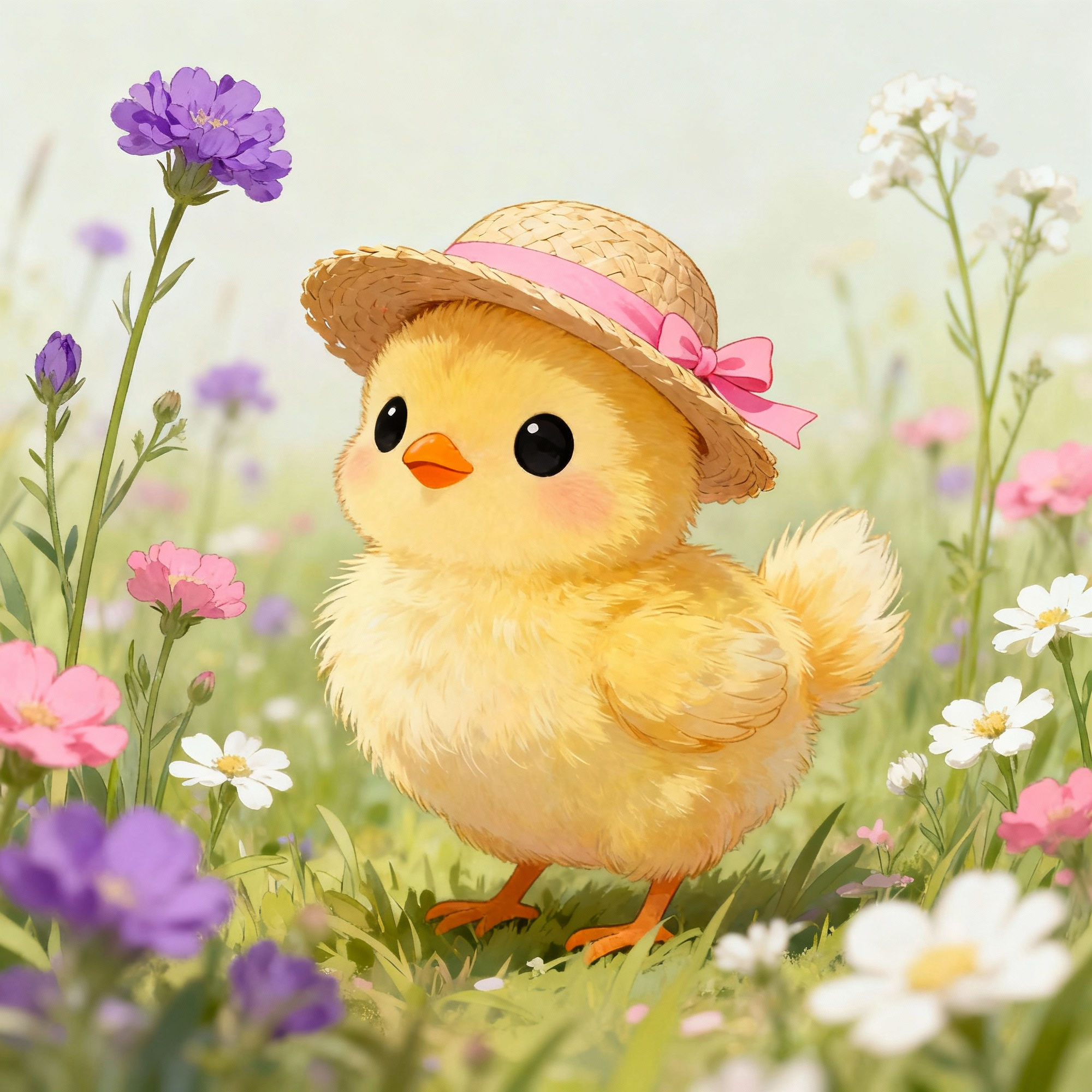 Cute Chicken Drawings - AI Art Gallery