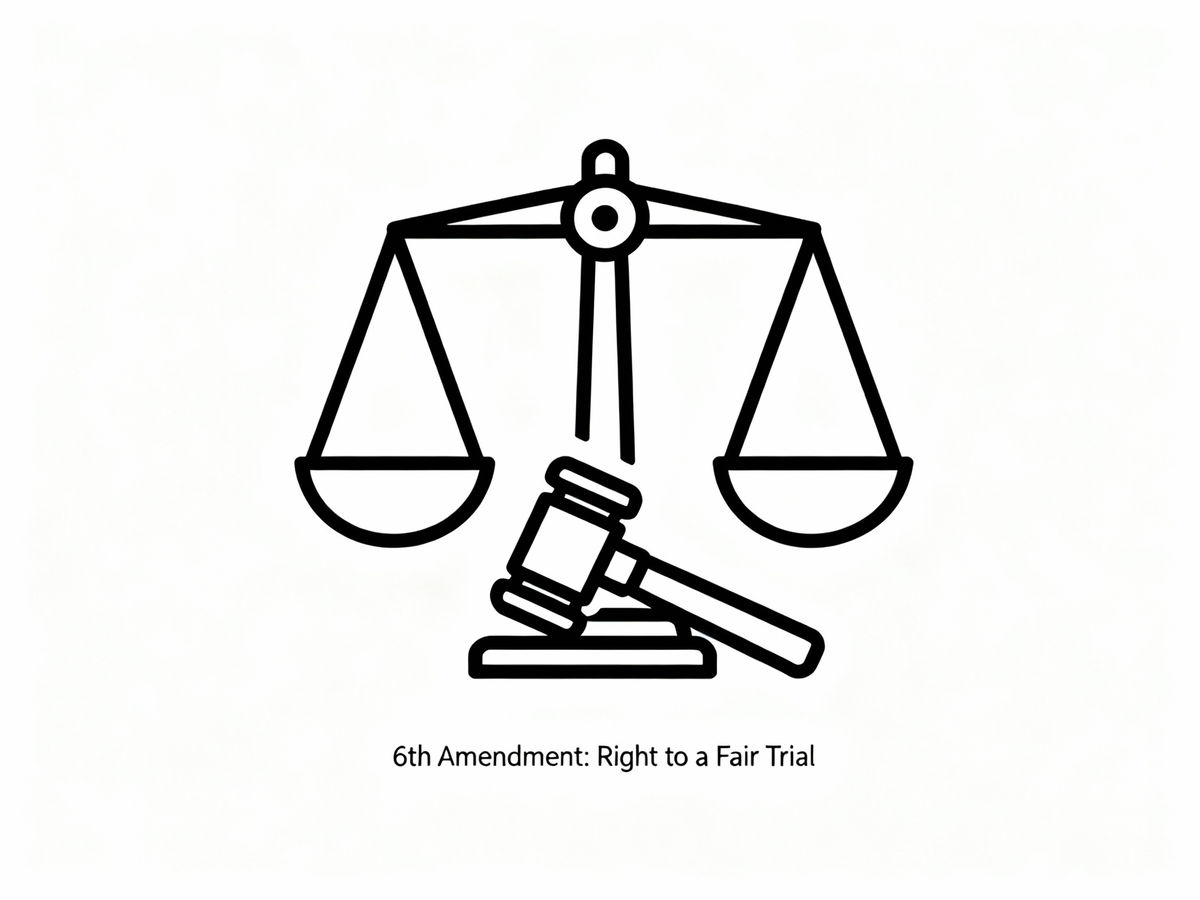 Easy 6th Amendment Drawings - Create Yours With AI