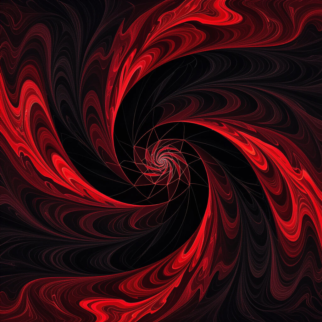 Black And Red Wallpaper 4k - AI Generated Wallpapers
