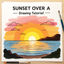 Easy Sunset Drawings - Create Beautiful Sunset Art