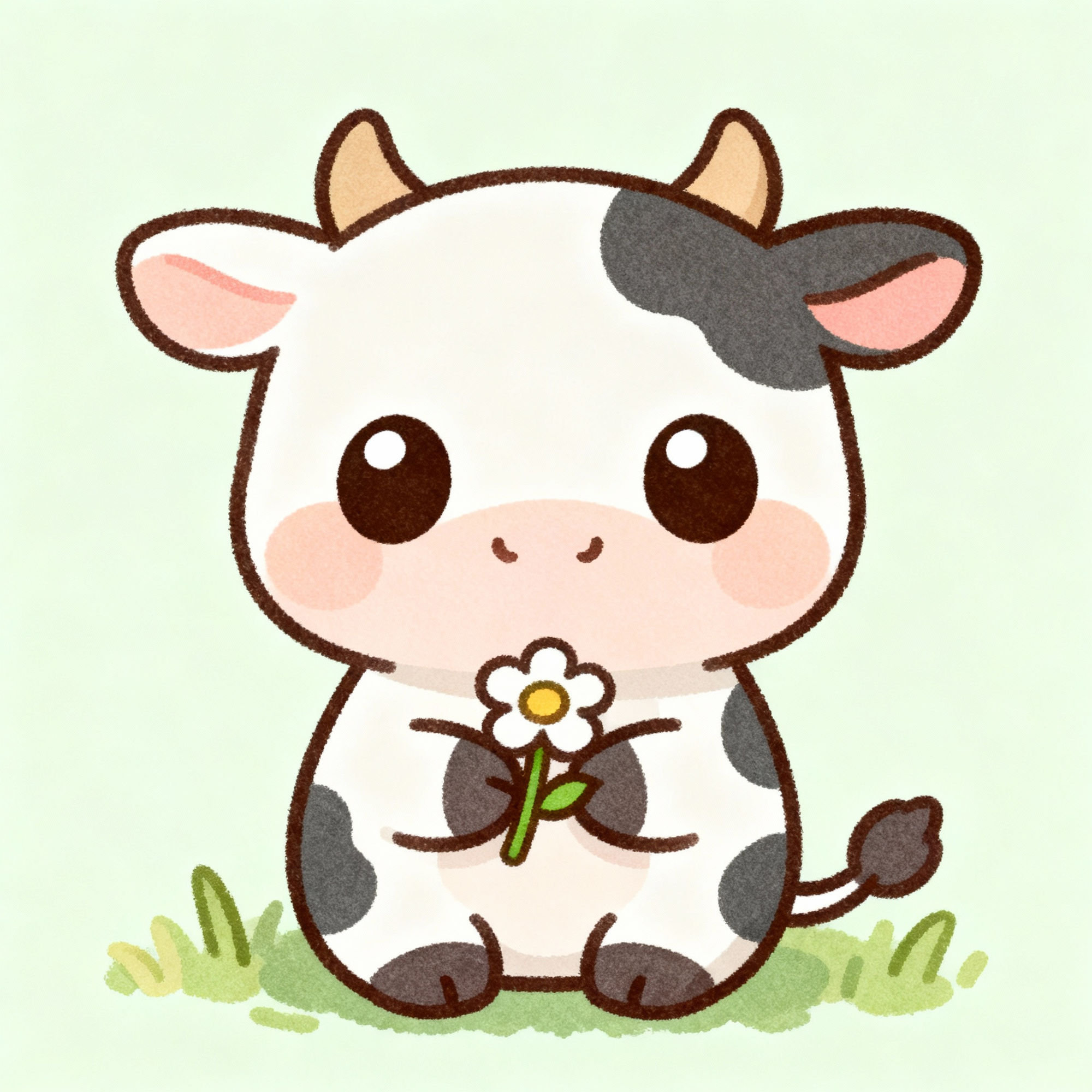 Kawaii Cow Drawings - Create Cute Art With AI