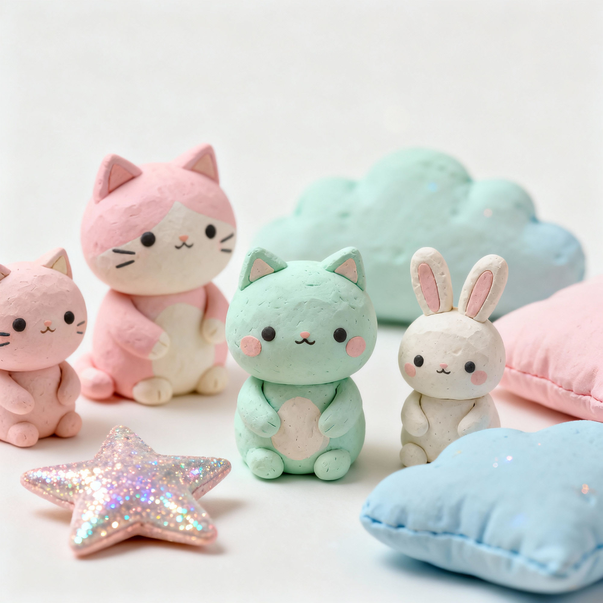 Simple Cute Clay Art - Create Adorable Designs With AI