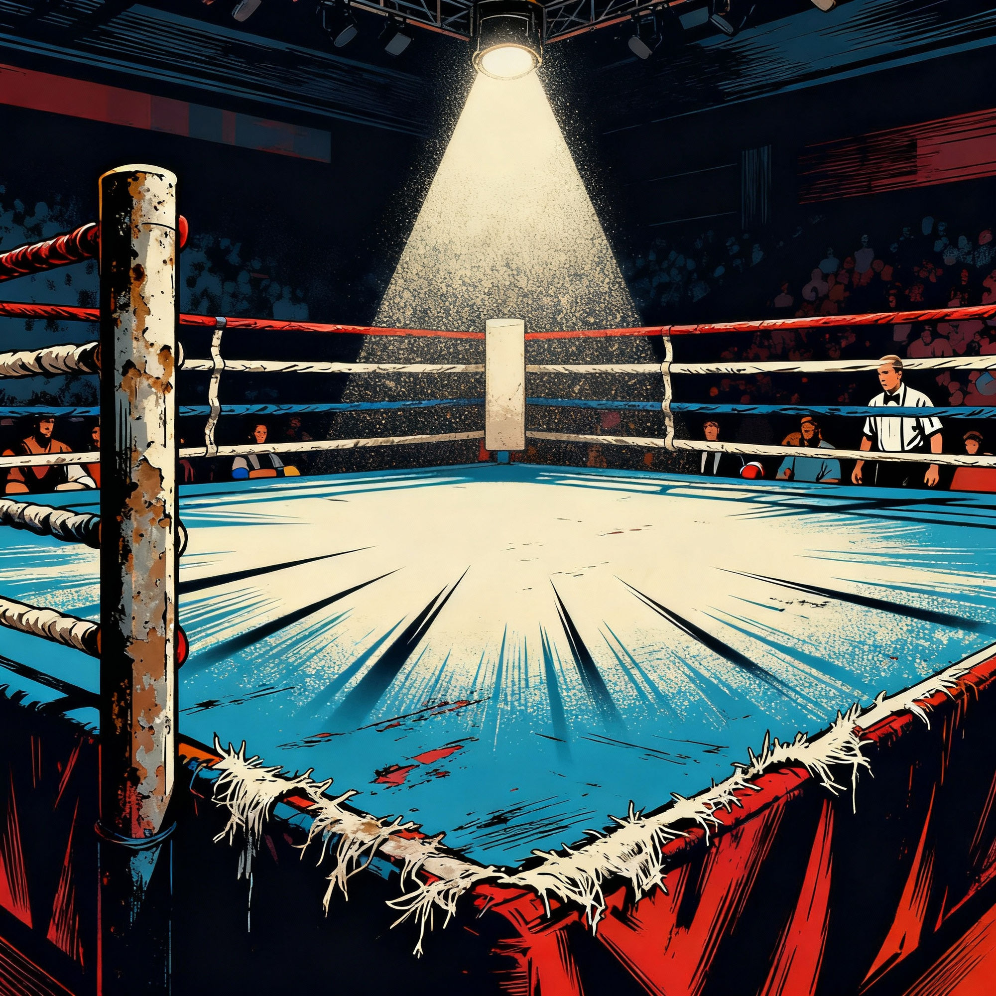Boxing Ring Drawings - AI Generated Art | Nightcafe