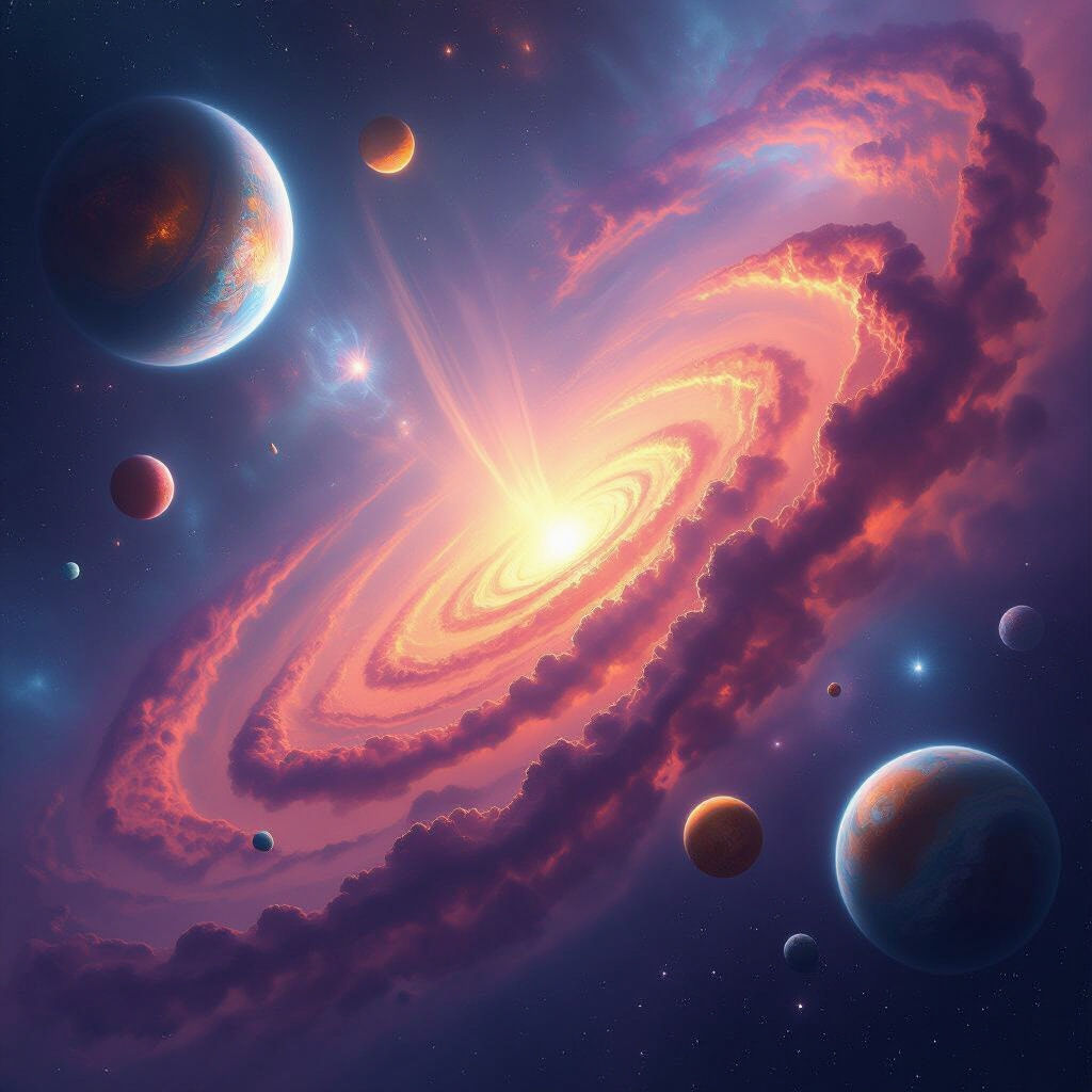 Pictures Of Planets - Create Your Own AI Art