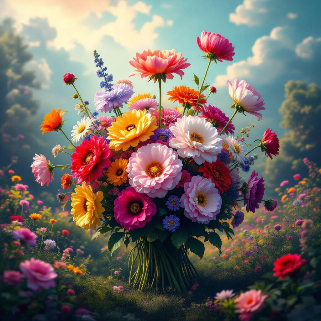 Drawing Ideas Flowers - Get Inspired With AI Art