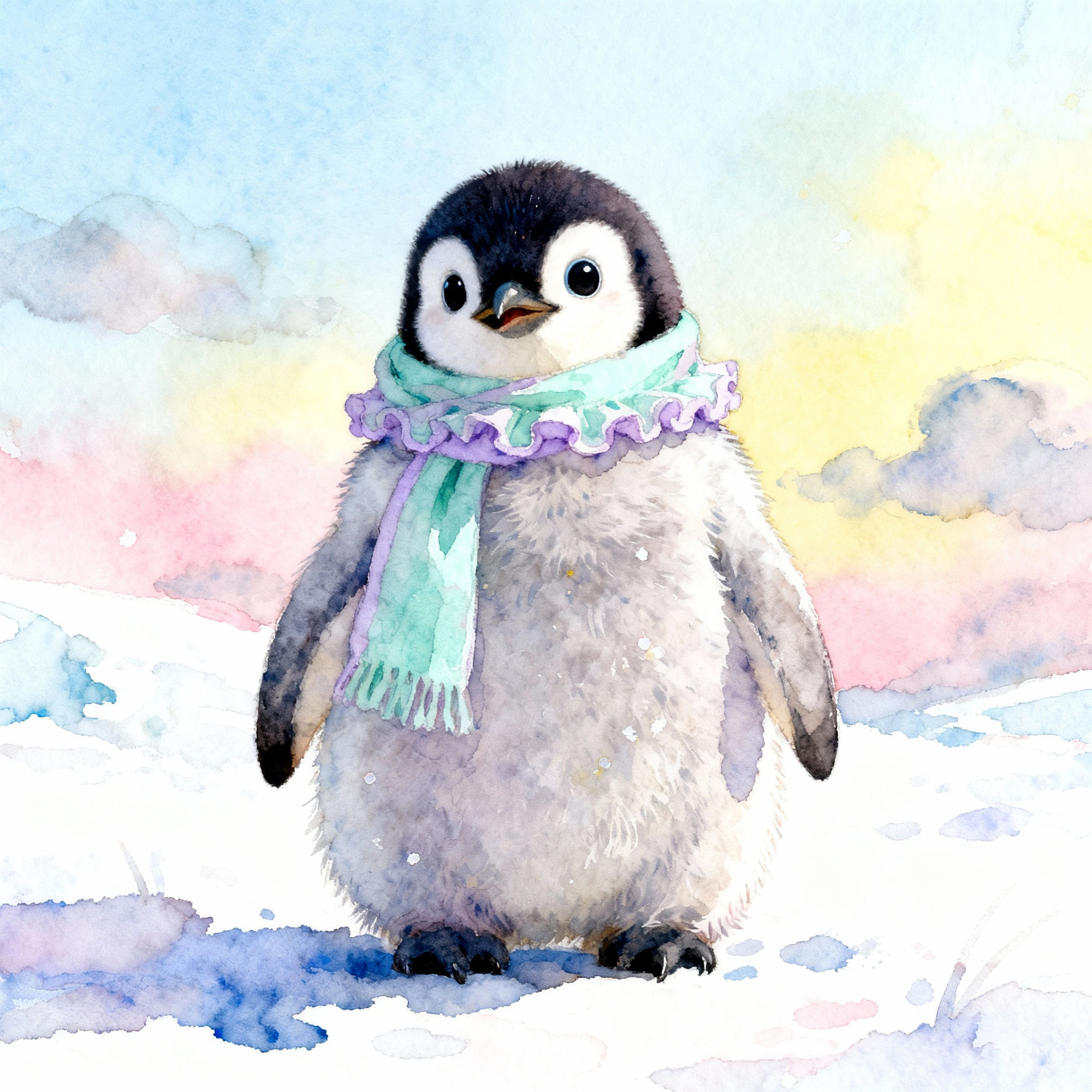 Cute Penguin Drawings - AI Art Gallery