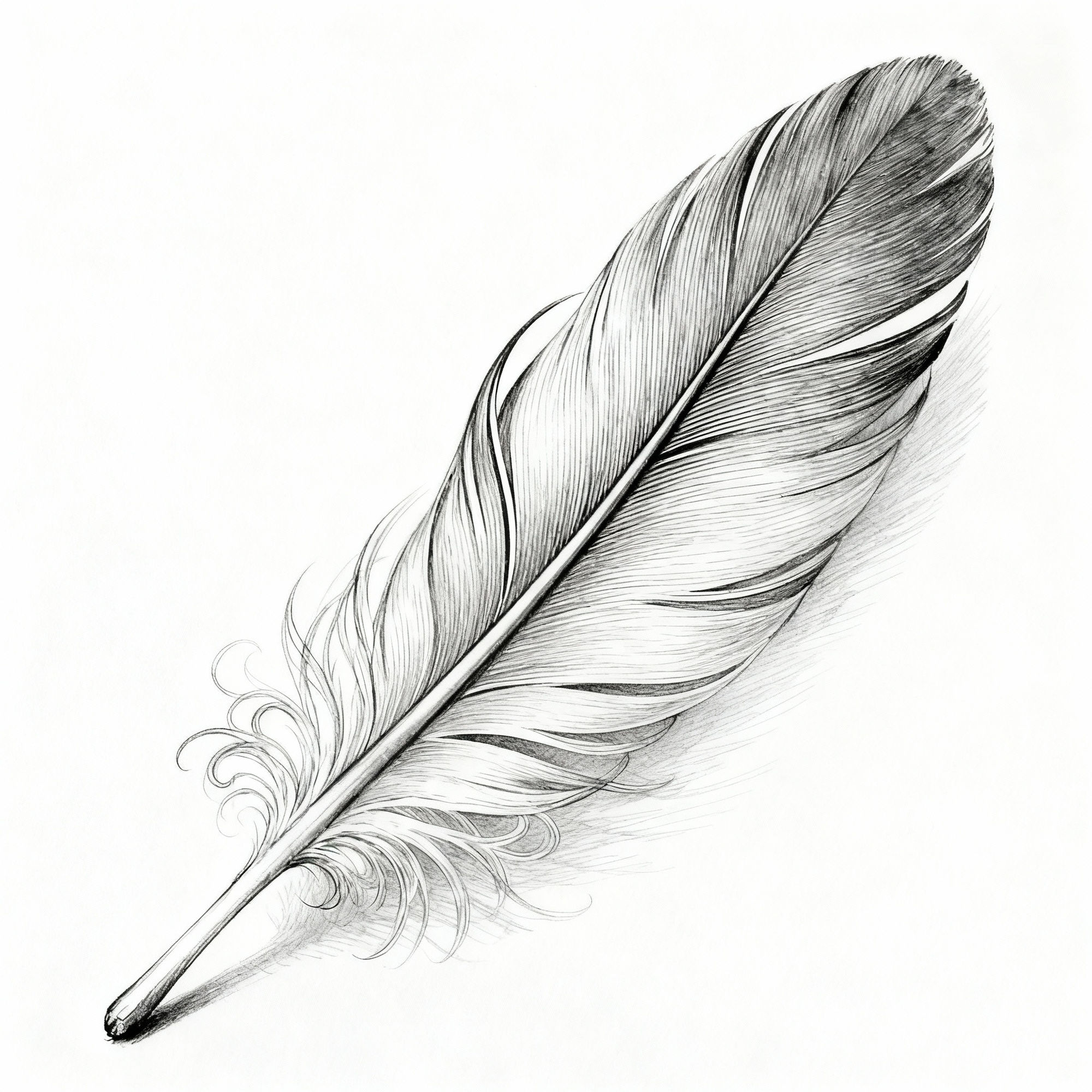 Feather Sketch Art Gallery - Create Your Own AI Art