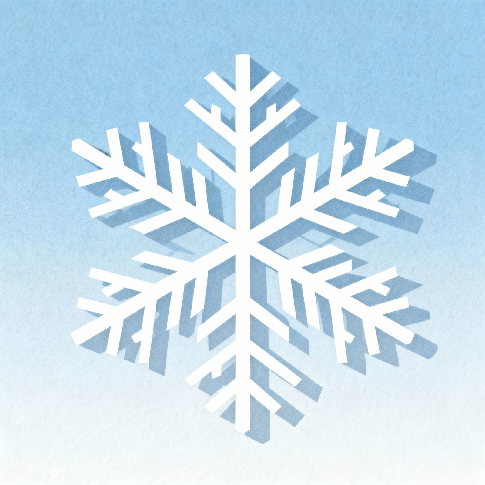 Simple Snowflake Drawings - AI Generated Art