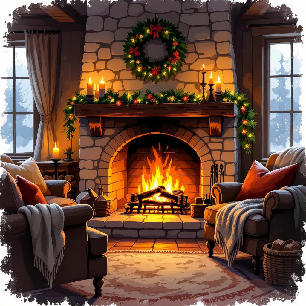 Hearth Drawing Art - Create Your Own