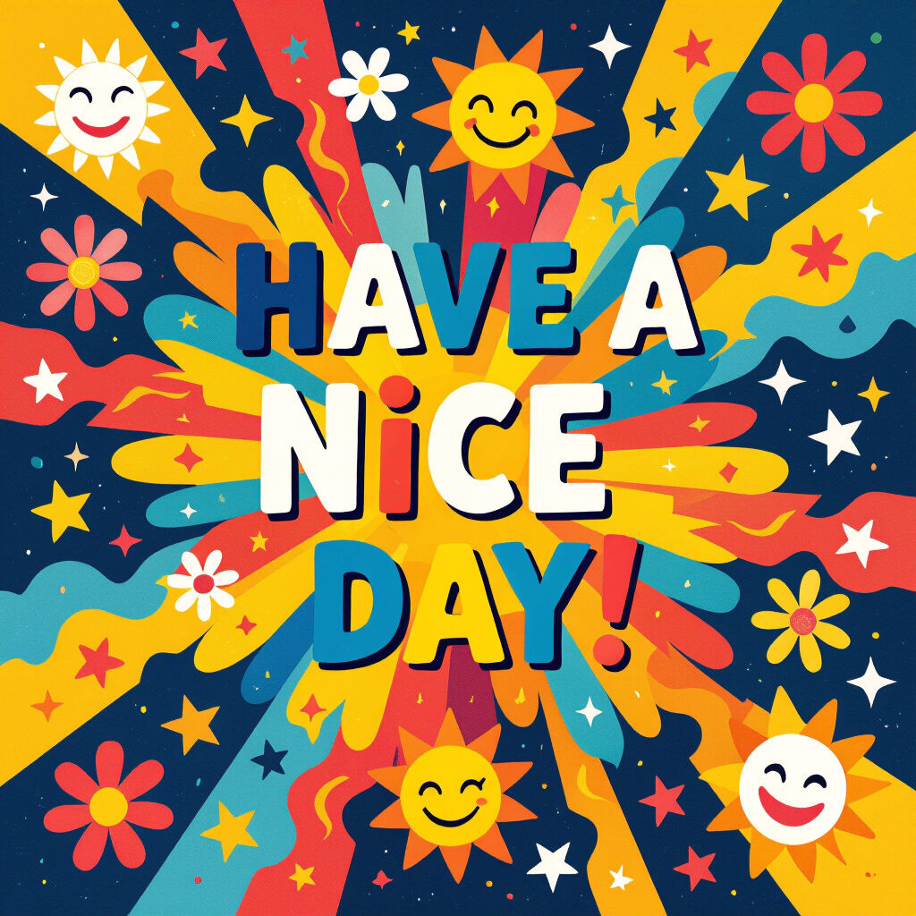 Have A Nice Day Images - Create Positive AI Art