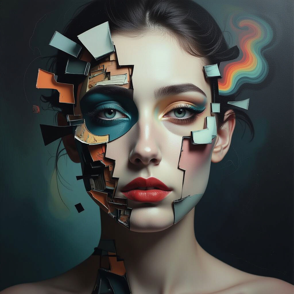 Distorted Self-image Art - Create Yours With AI