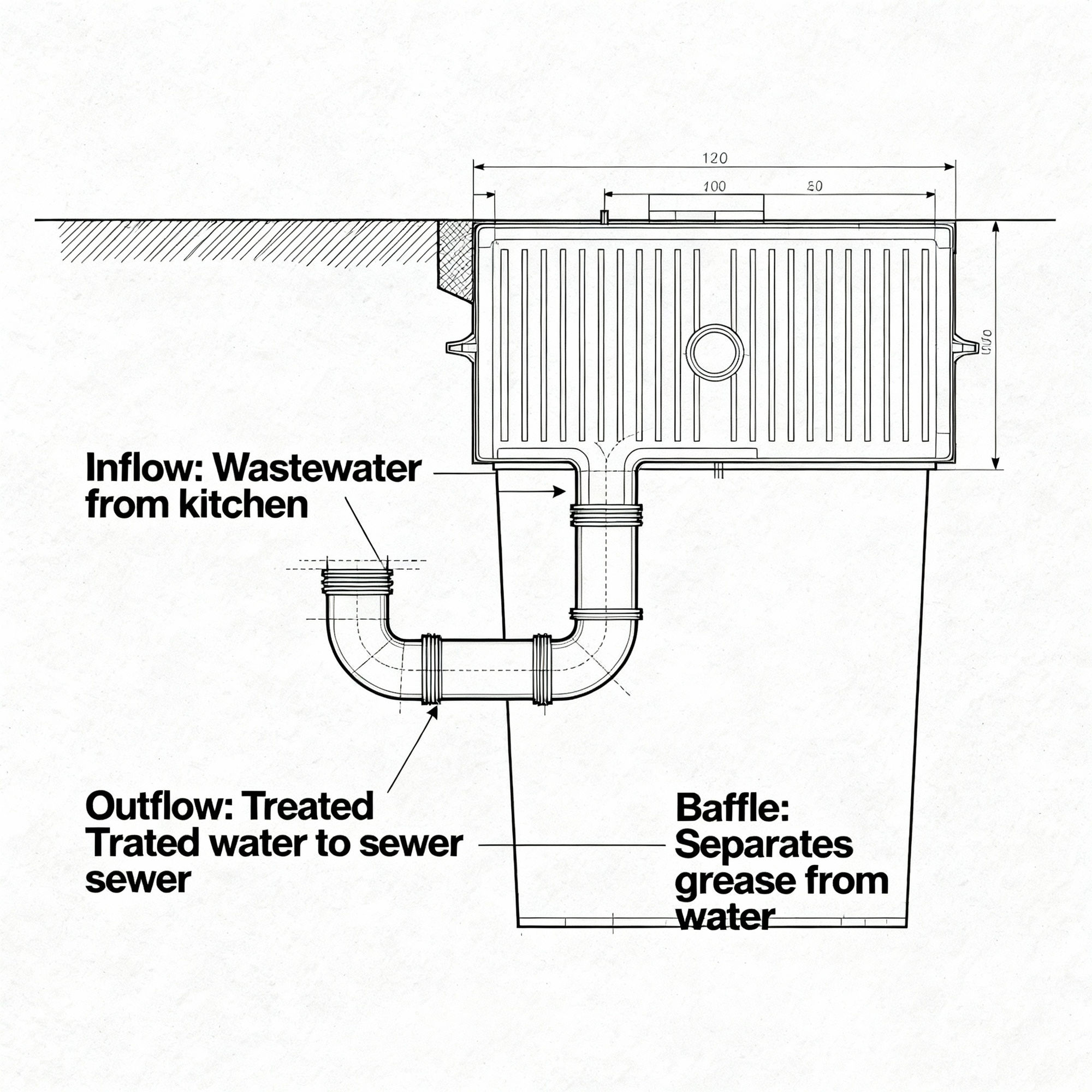 Grease Trap Design Drawings - AI Generated Ideas