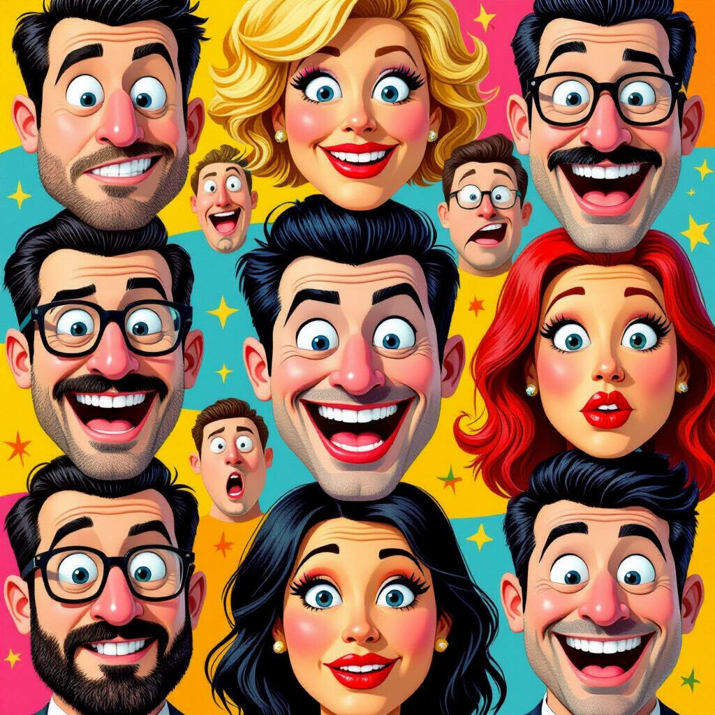 Funny Face Pictures - Generate Amusing Faces With AI