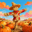 Scarecrow Clip Art - AI Generated Images