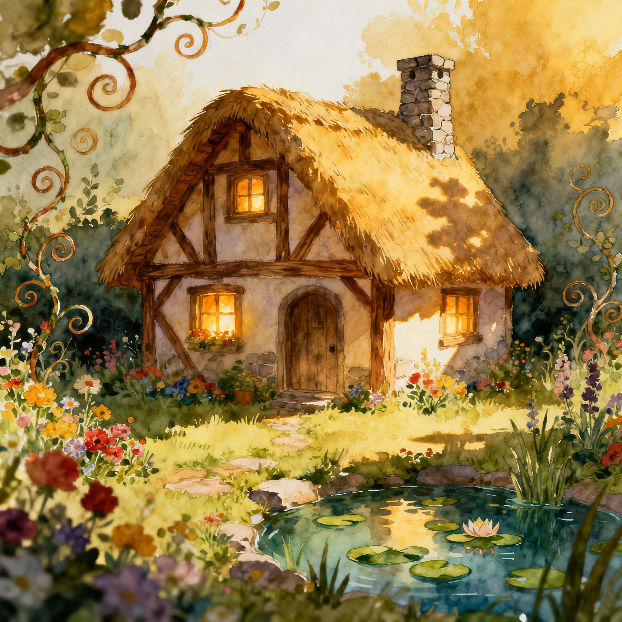 Drawing A House - AI Art Gallery