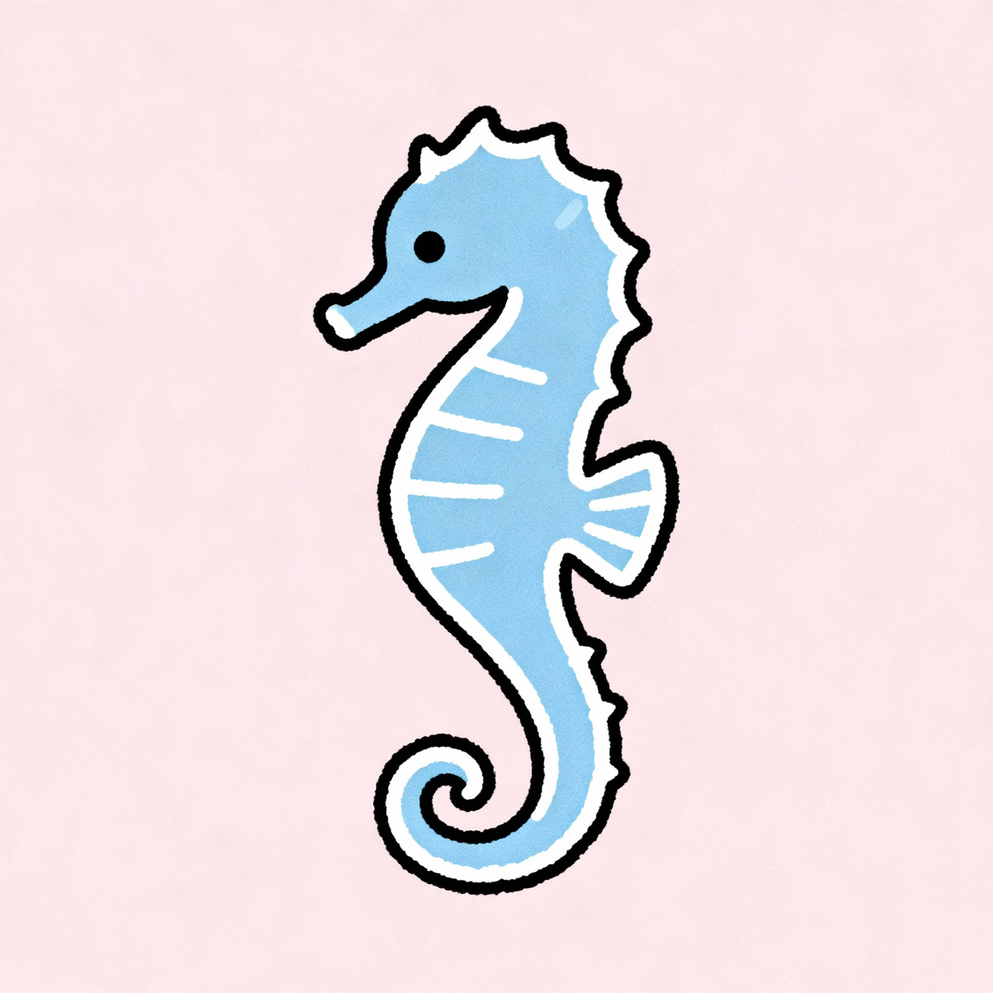 Easy Seahorse Drawings - Simple & Fun Art