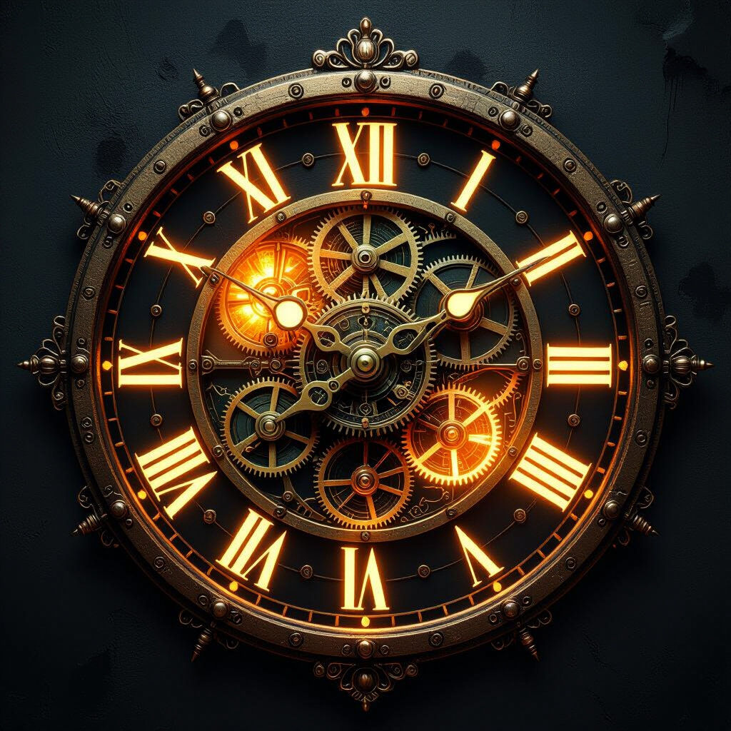 Clock Face Images - Create Your Own AI Art